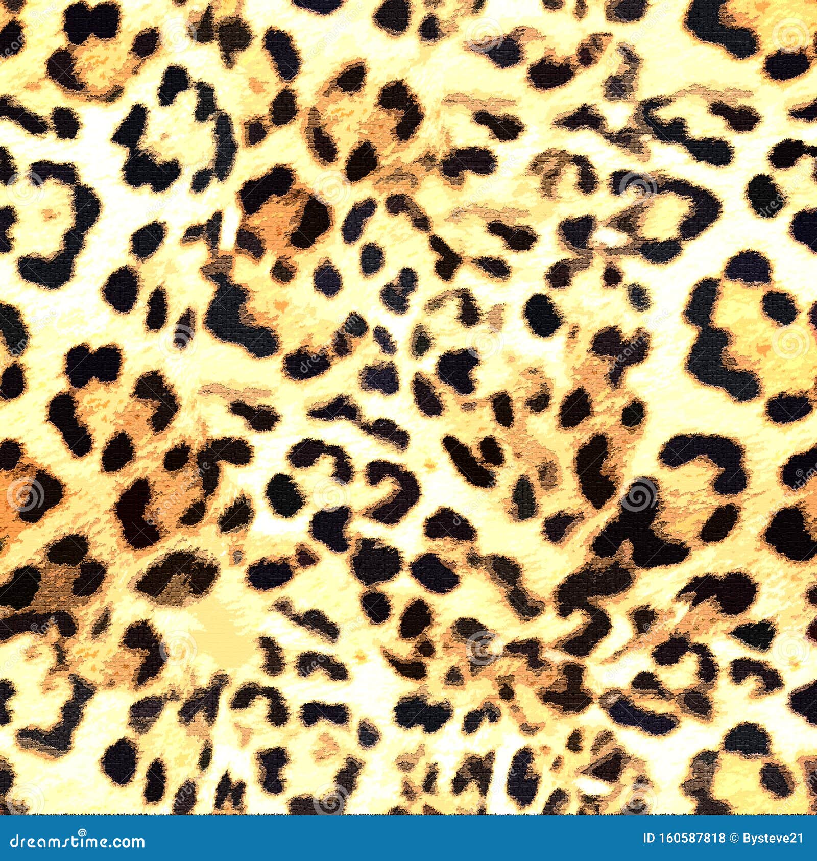 Leopard Skin Texture Seamless Pattern Colored Stock Photography ...