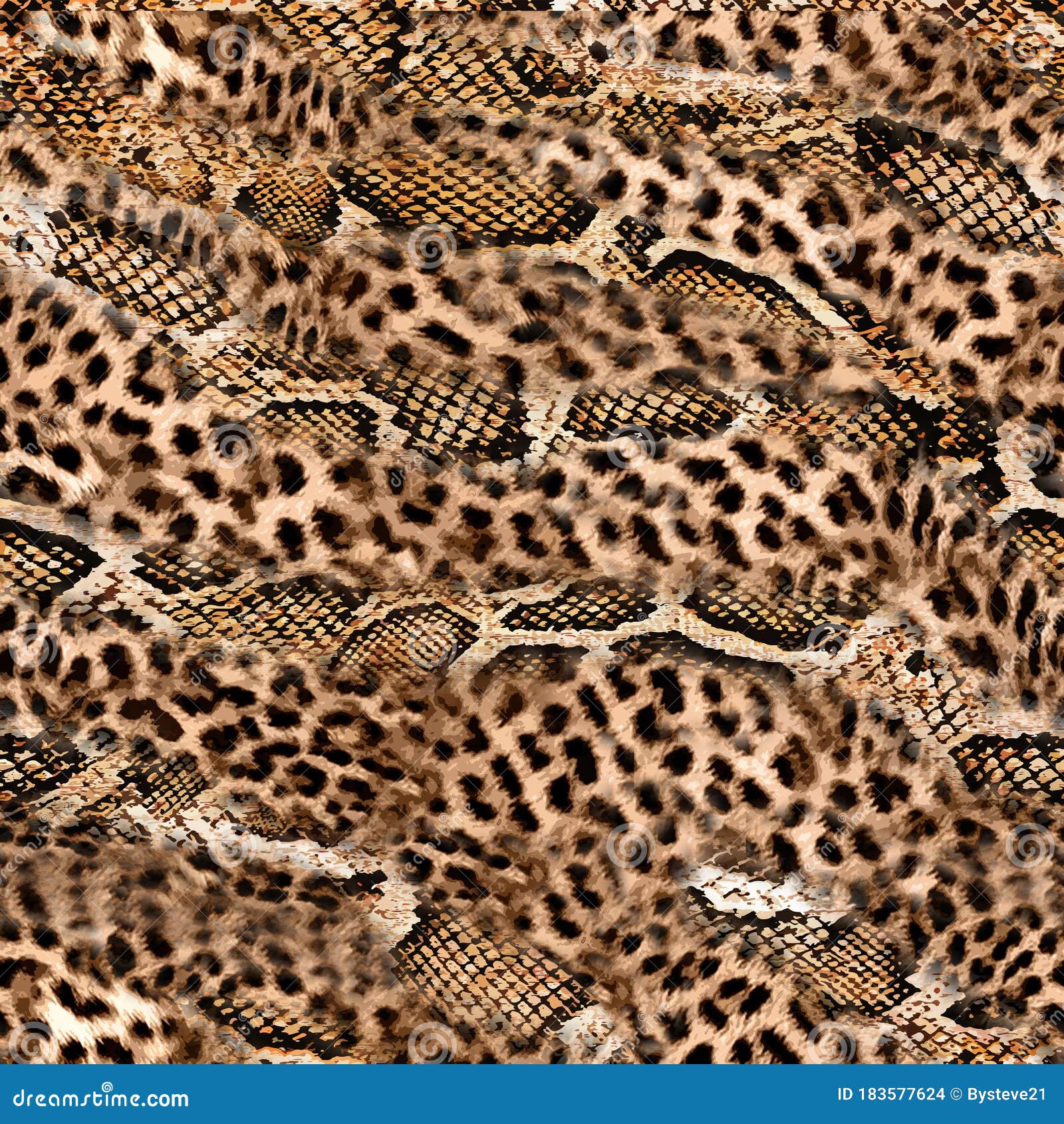 Leopard and Snake Skin Texture Seamless Pattern Design Stock ... Leopard and Snake Skin Texture Seamless Pattern Design Stock ...