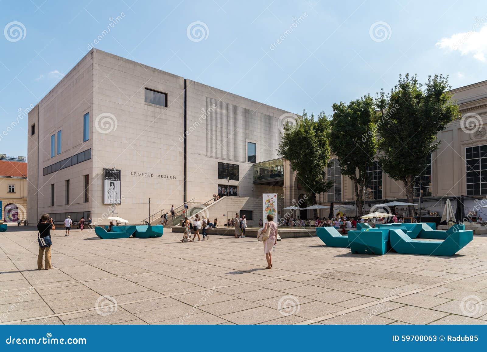 Leopold Museum in Vienna foto de stock editorial. Imagem de fachada ...