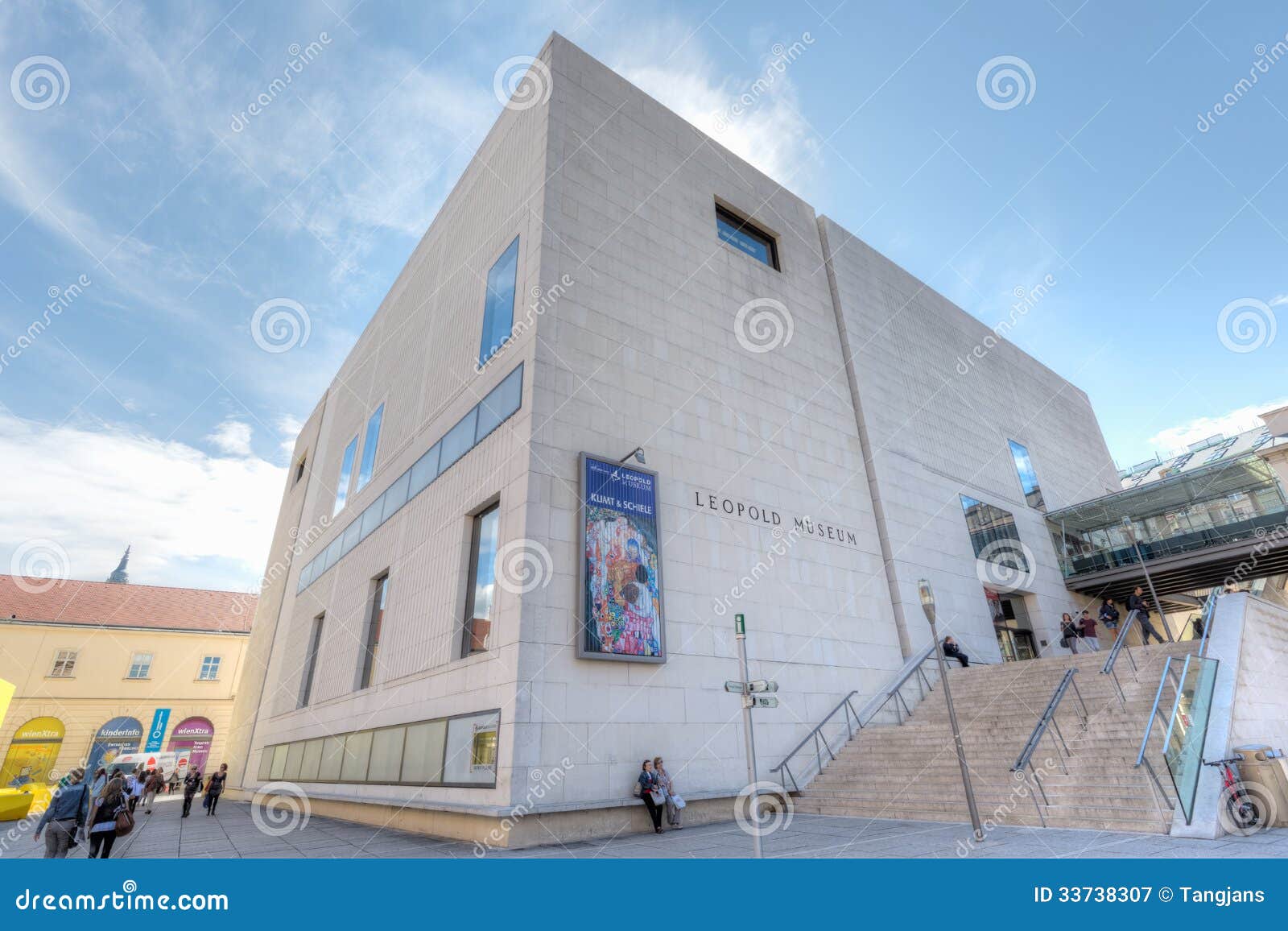 Leopold Museum, Vienna editorial photography. Image of daytime - 33738307