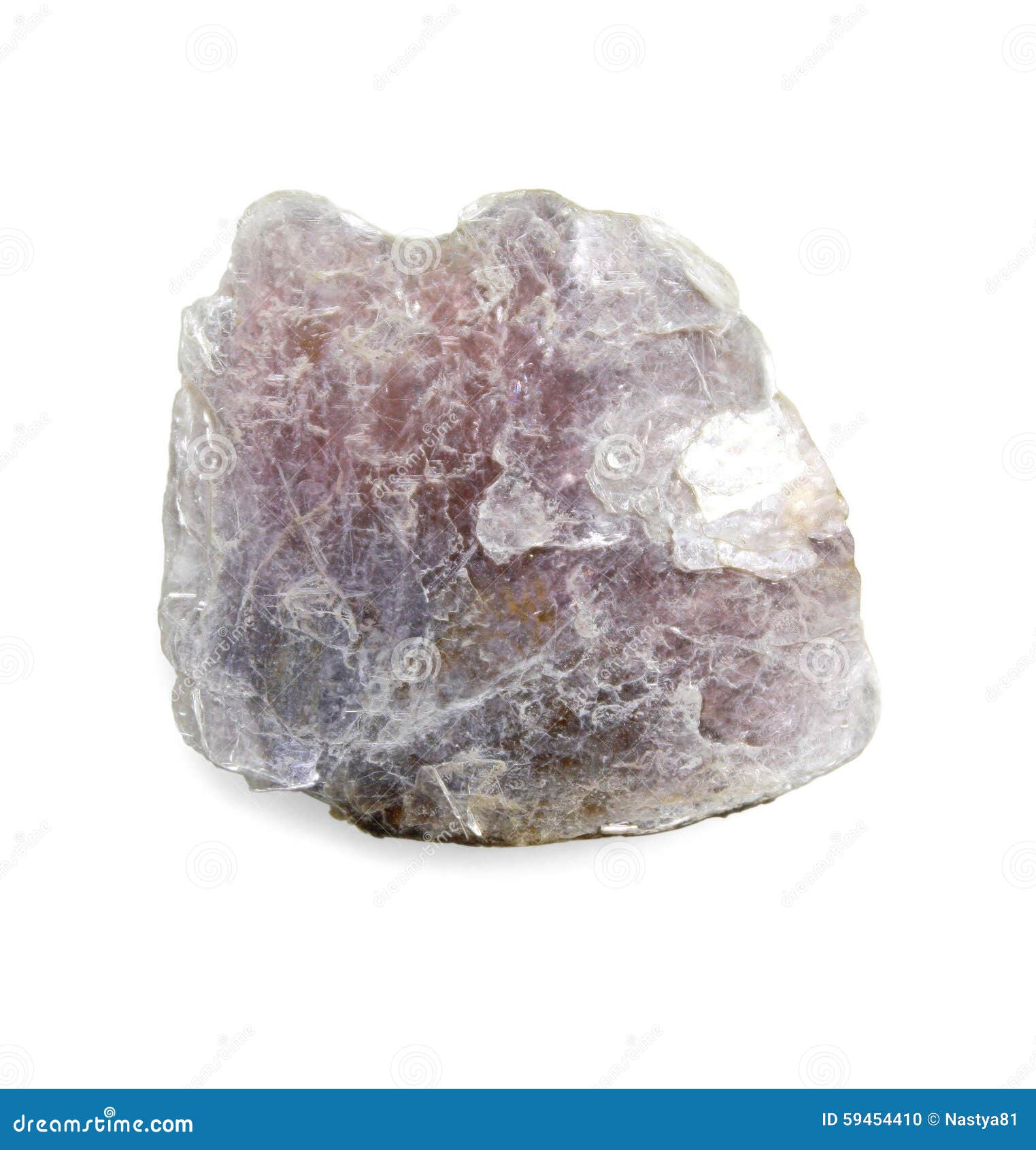 Lepidolite - violet mica stock photo. Image of close - 59454410