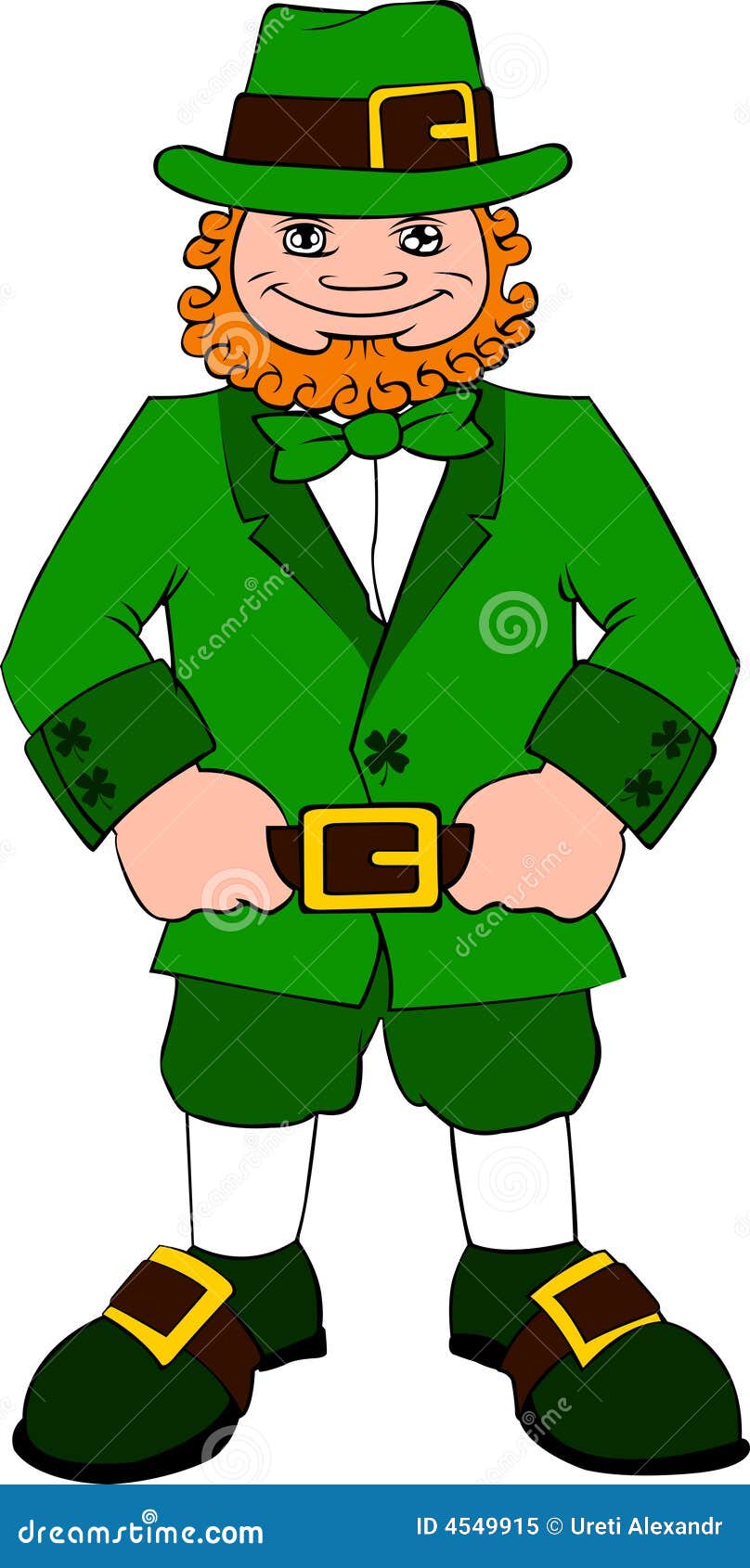 Lepricon stock de ilustración. Ilustración de céltico - 4549915
