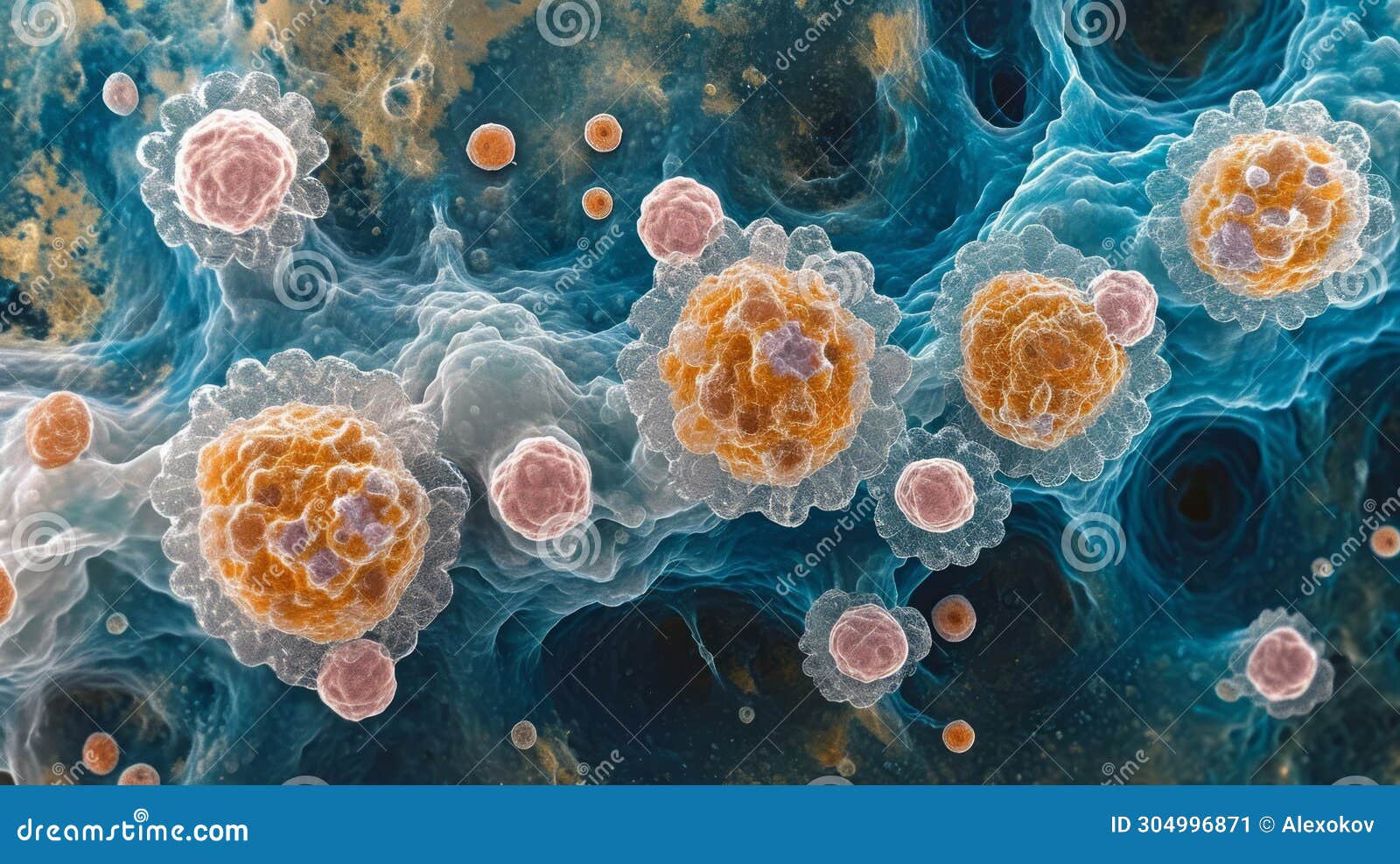 Leprosy Bacteria Under Microscope AI Generated Stock Illustration - Illustration of disease ...
