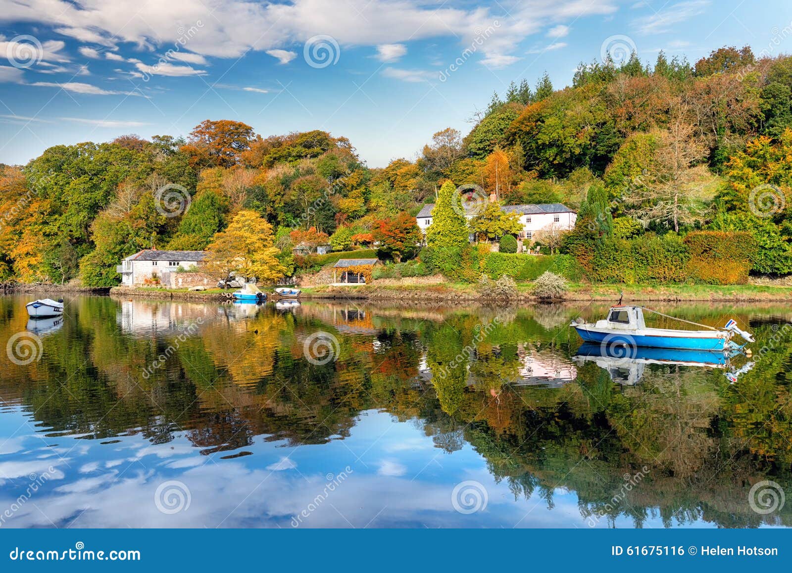 Lerryn River in Cornwall stock photo. Image of natural - 61675116
