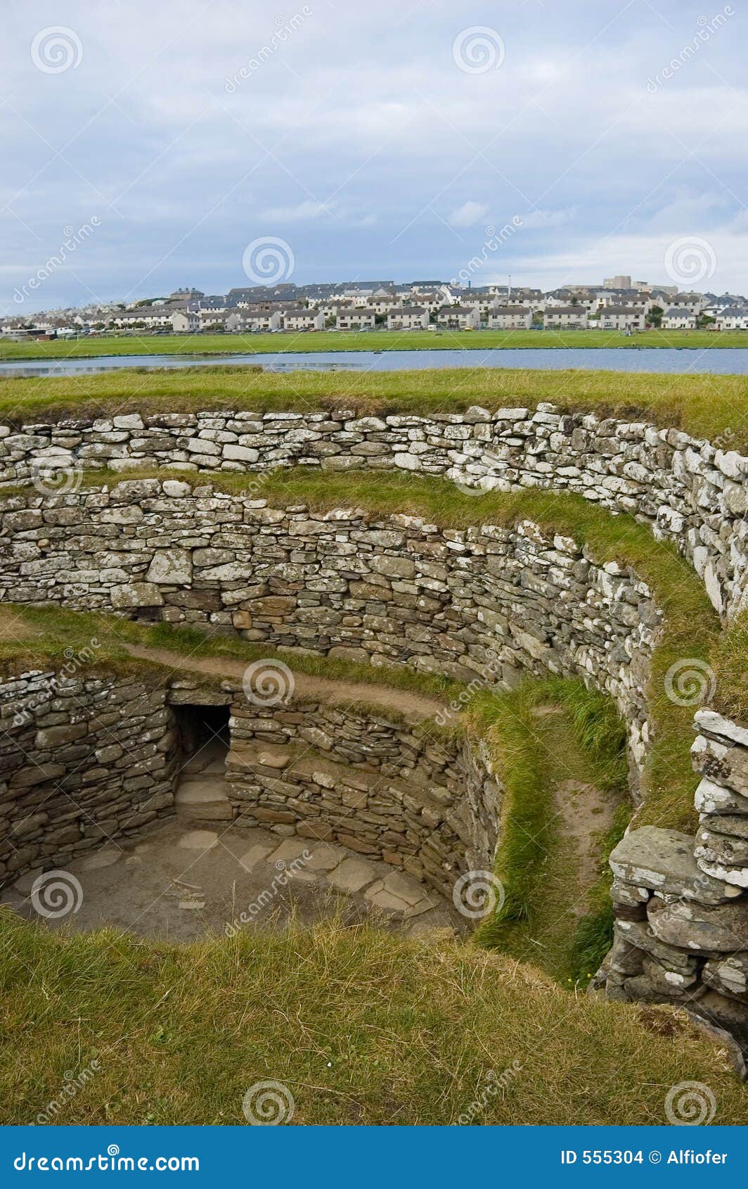 Lerwick, Broch of Clickimin, S Stock Photo - Image of stones, broch: 555304