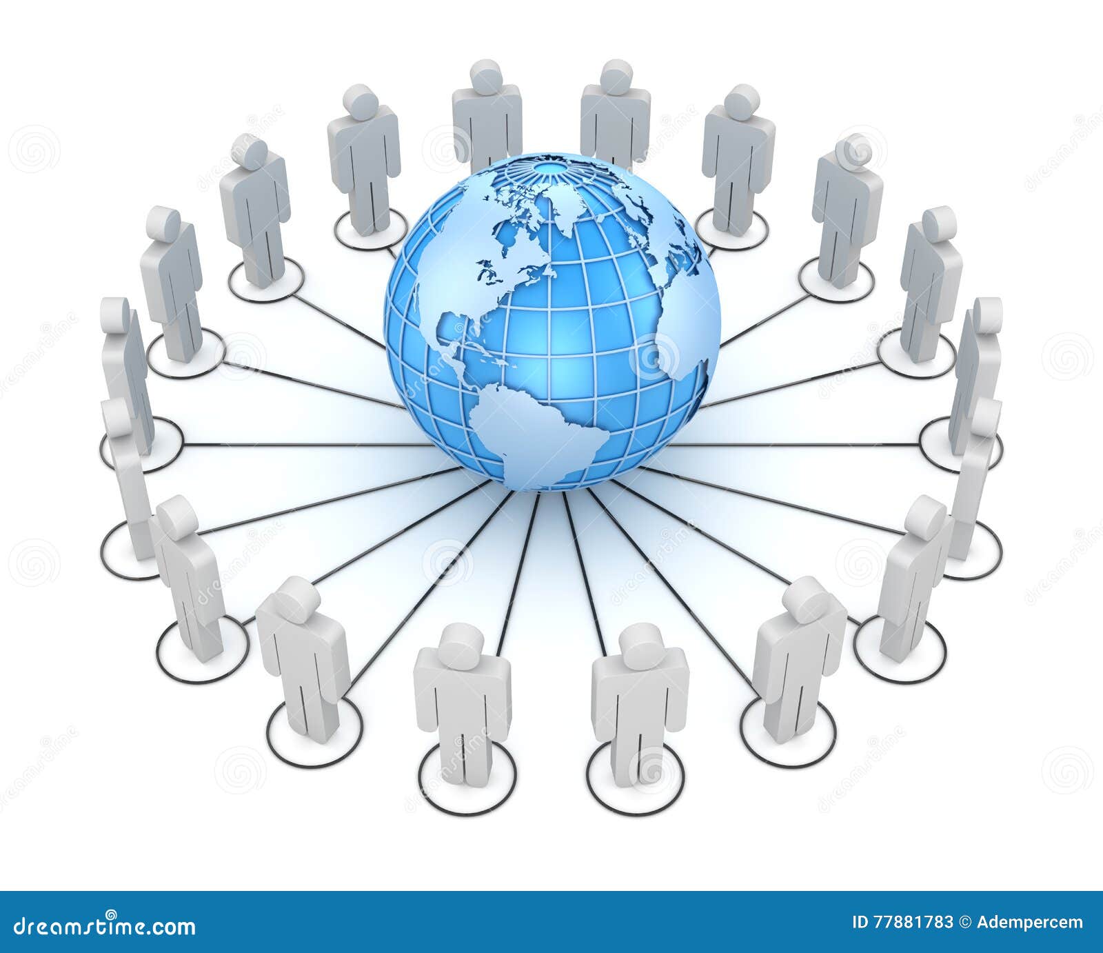 Les Gens Ensemble Dans Le Monde Entier Illustration Stock ...