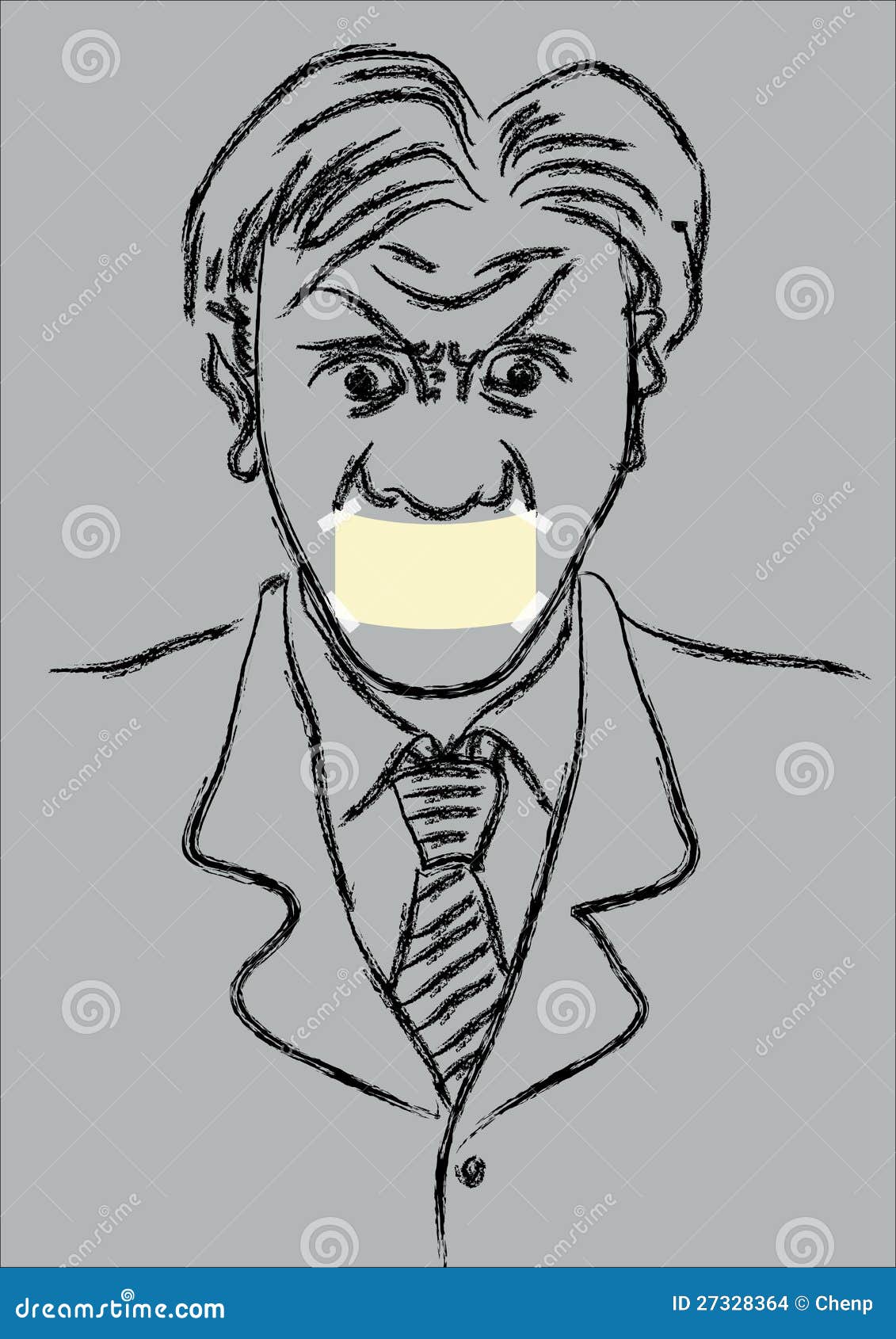 Les Gens Qui Ne Peuvent Pas Parler Illustration de Vecteur ...