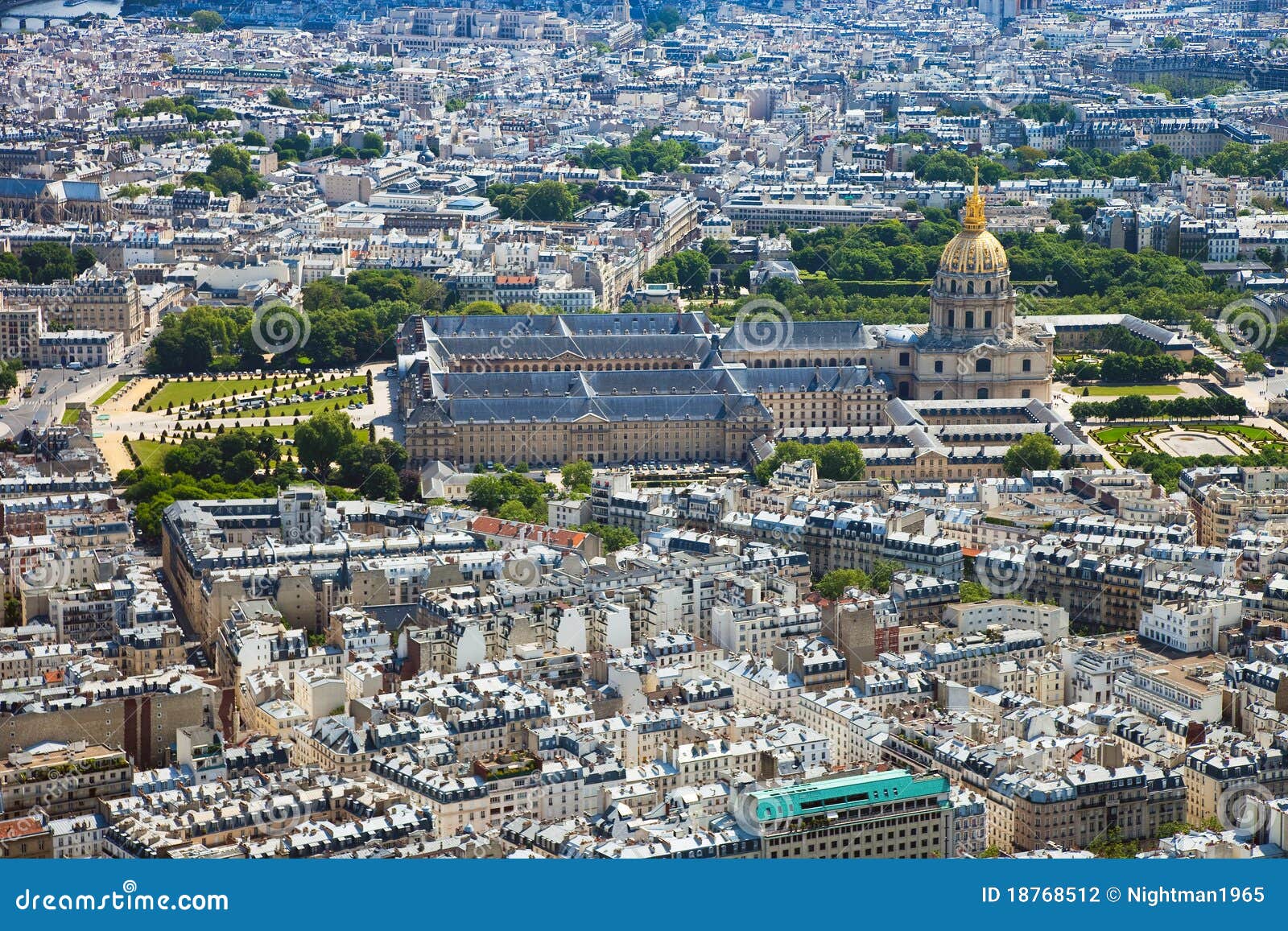 Les Invalides stock photo. Image of architecture, historic - 18768512