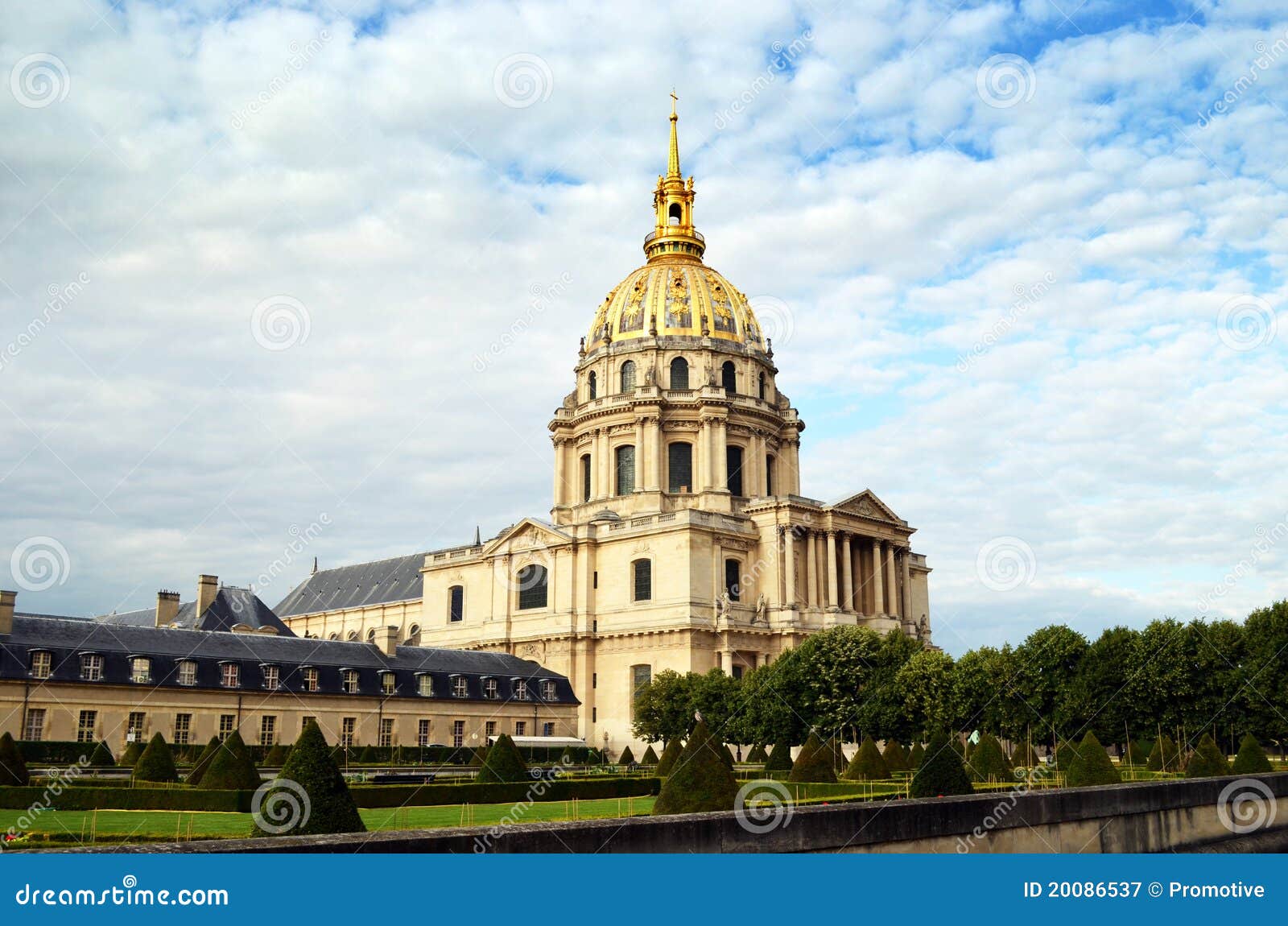 Les Invalides stock image. Image of urban, invalides - 20086537