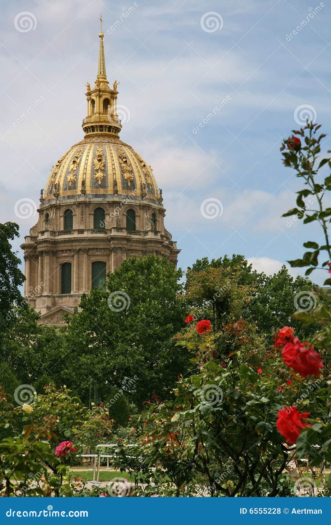 Les Invalides stock photo. Image of architecture, urban - 6555228