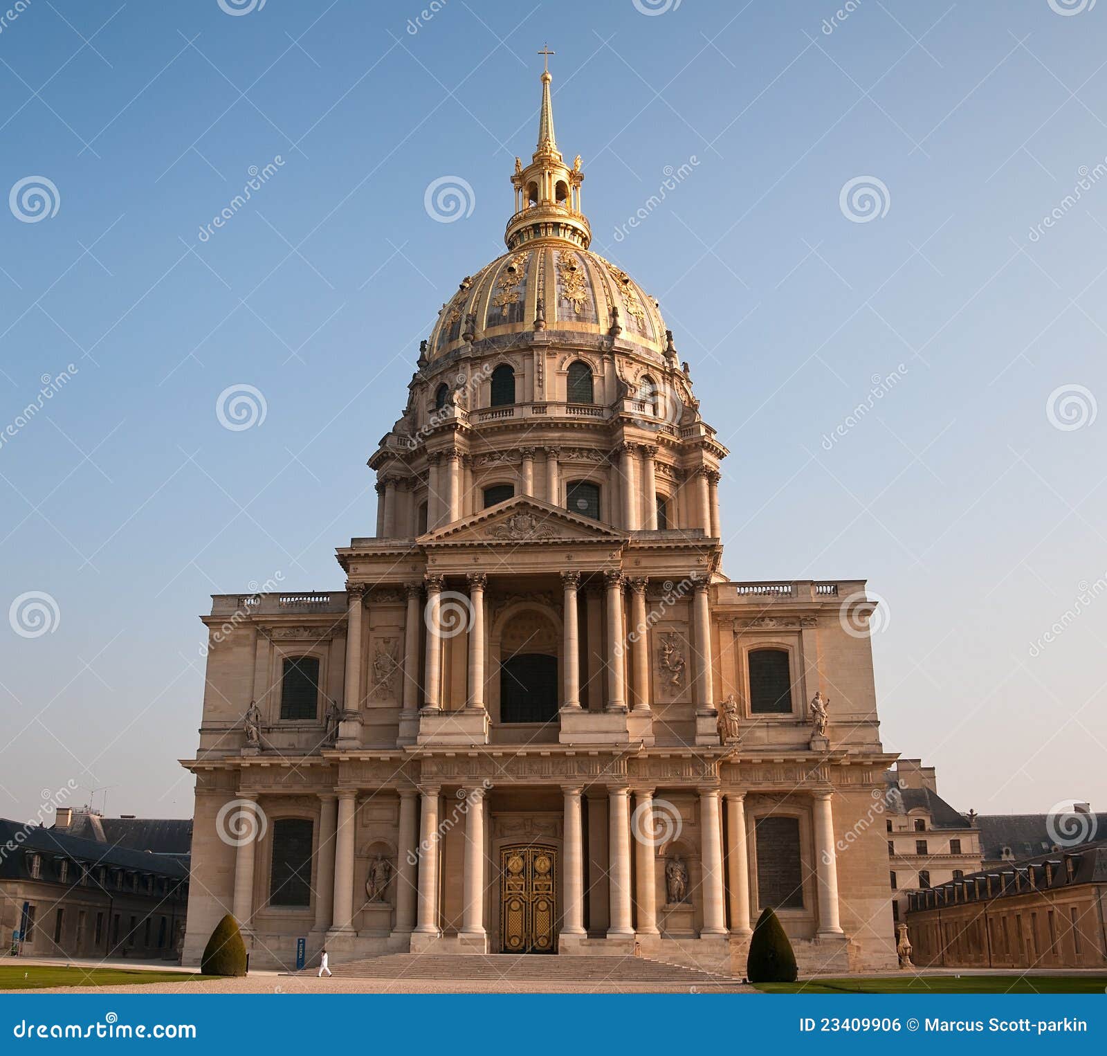 Les Invalides, Paris photo stock. Image du tourisme, destination - 23409906