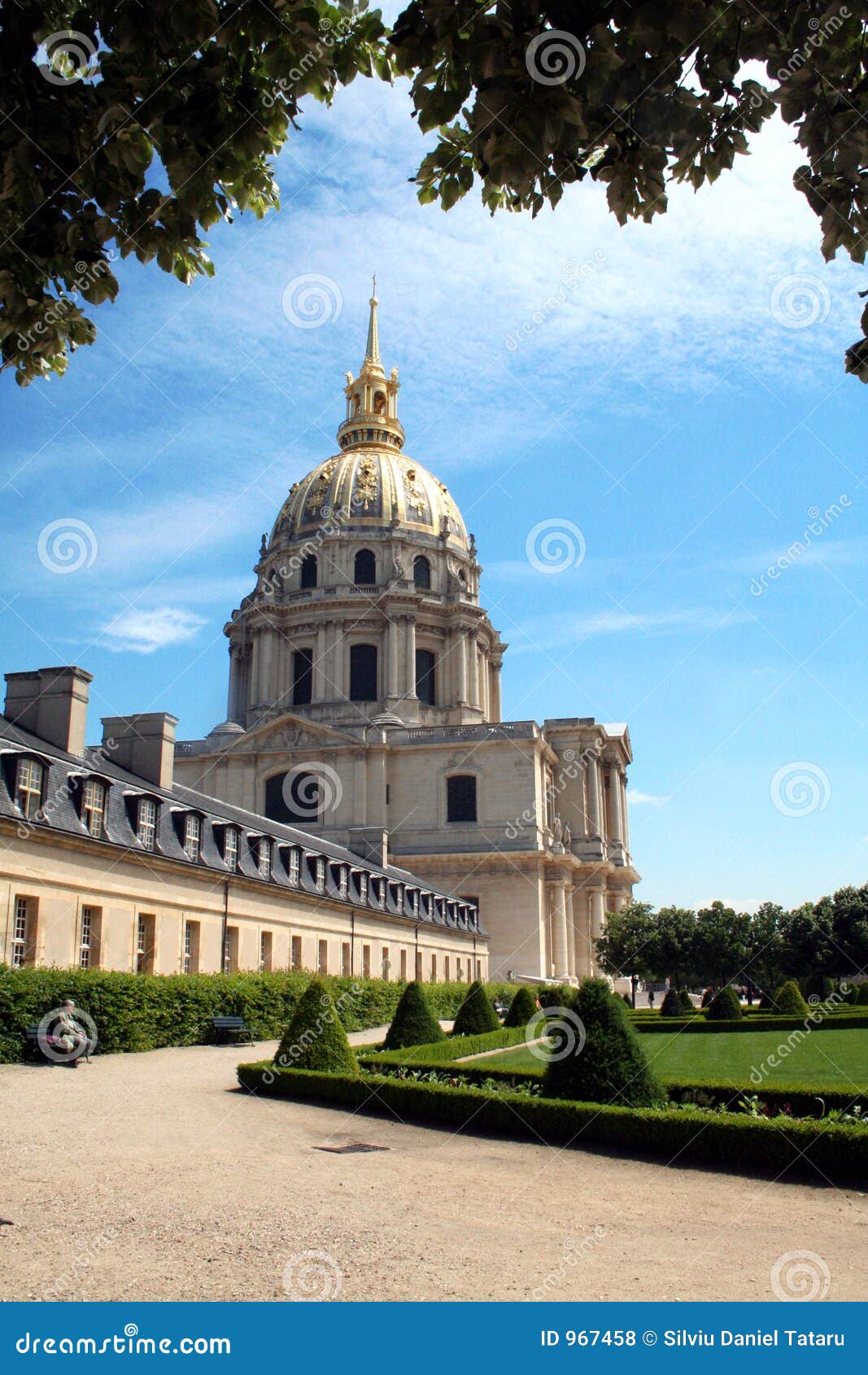 Les Invalides, Paris stock photo. Image of bonaparte, history - 967458