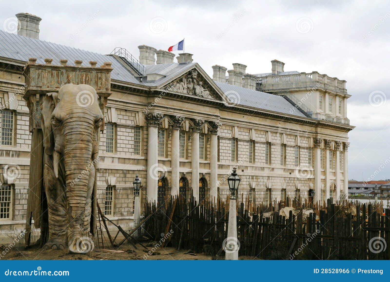 Les Miserables Film-Set redaktionelles foto. Bild von film - 28528966