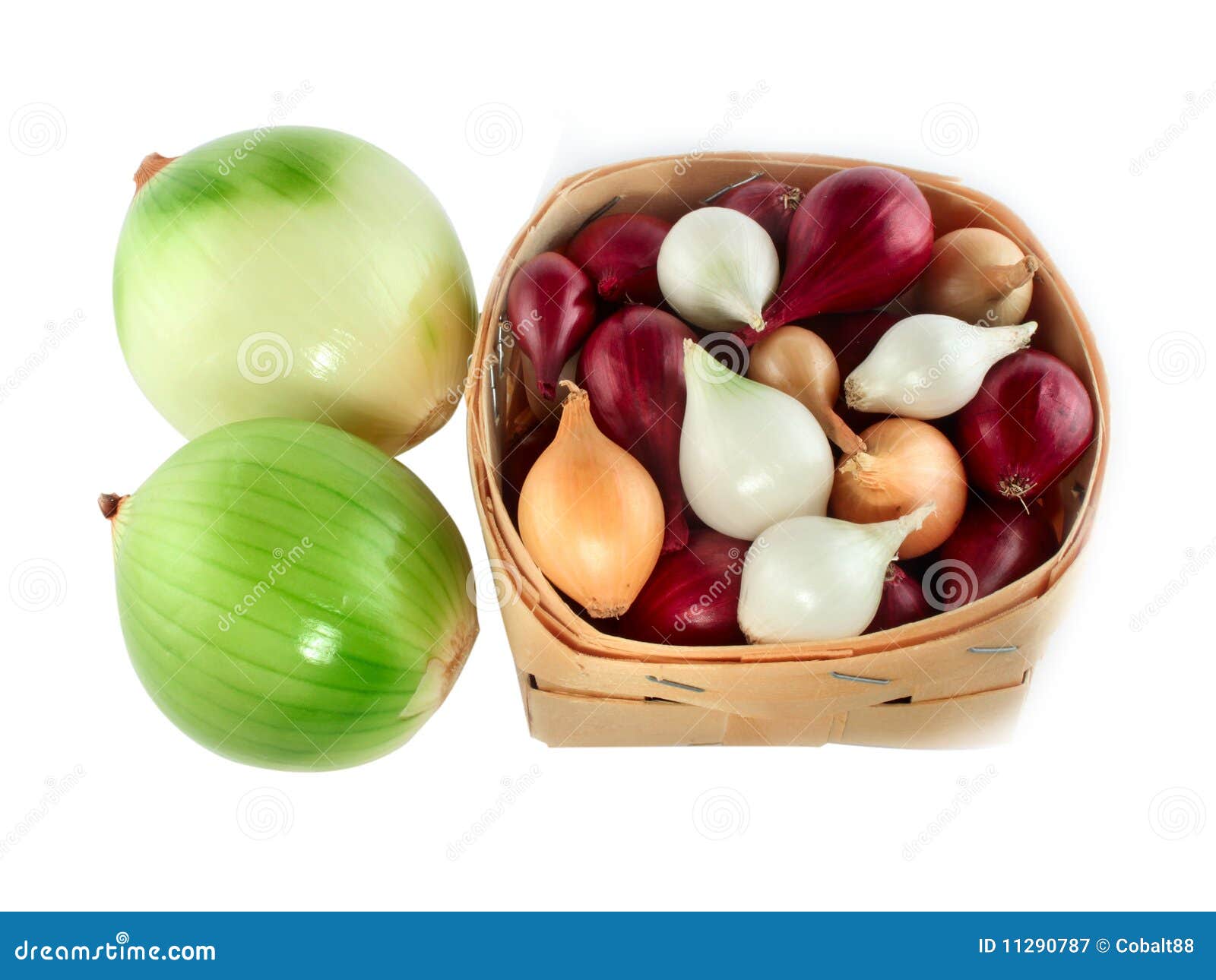 Les Oignons Verdissent, Blanc, Rouge Et Jaune Image stock - Image du ...