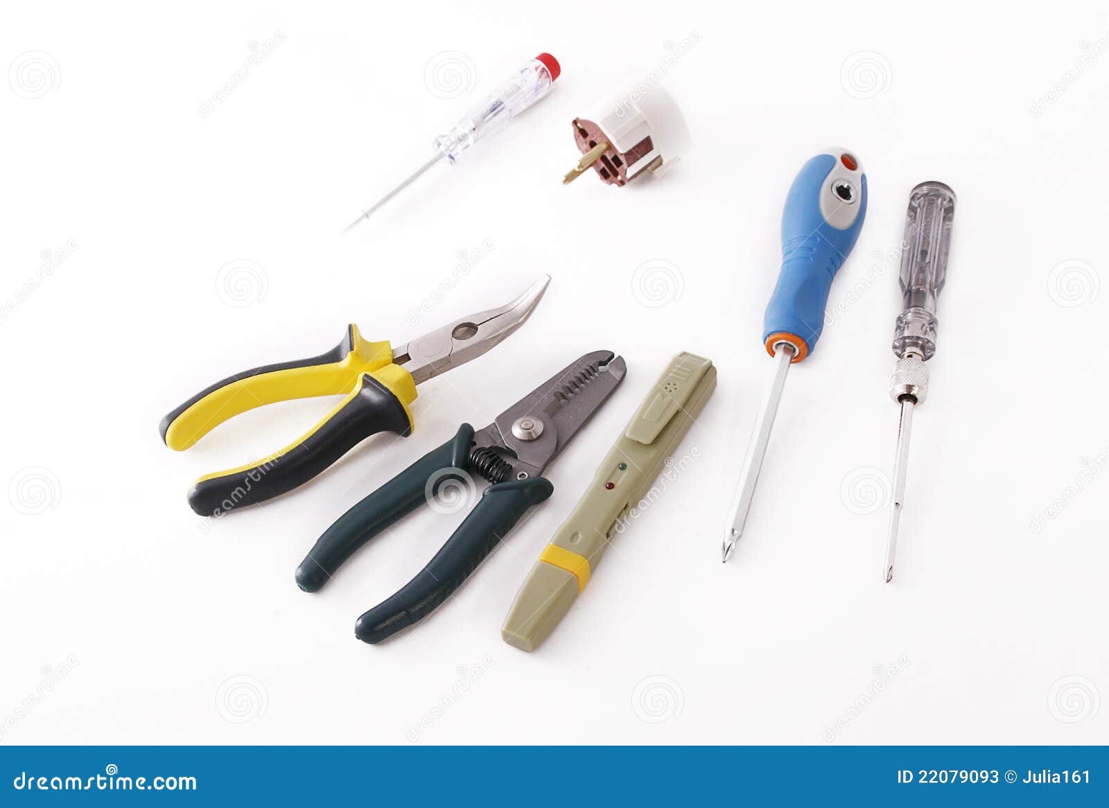 Les Outils De L'électricien Image stock - Image du inoxidable ...