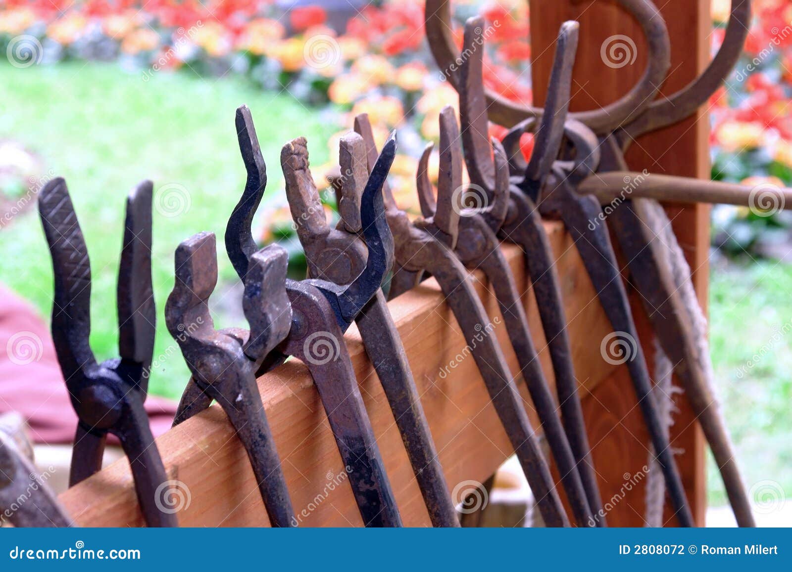 Les Outils Du Forgeron Photographie stock - Image: 2808072