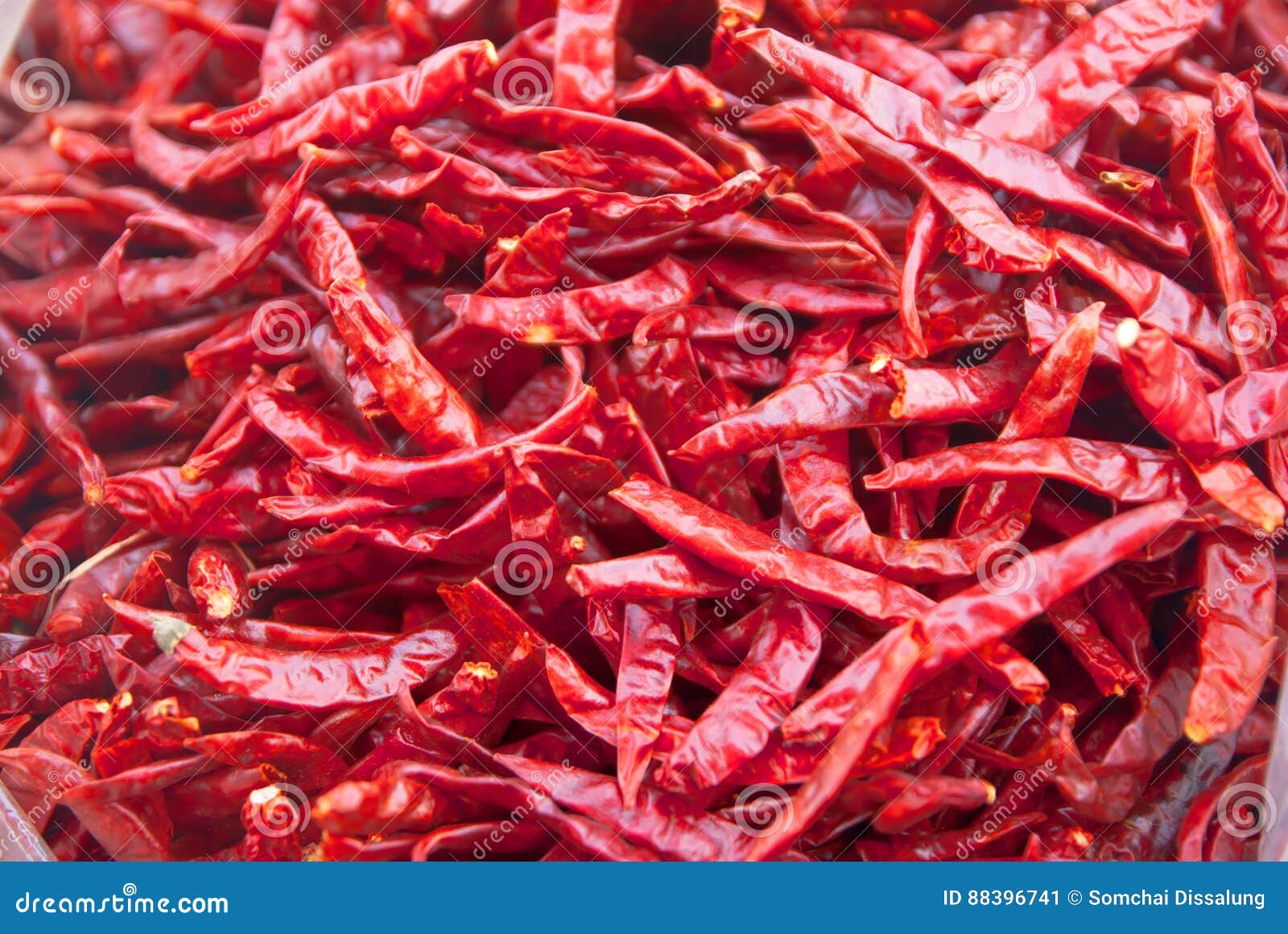 Les Piments Secs Pour Font La Salade De Papaye Image stock - Image du ...