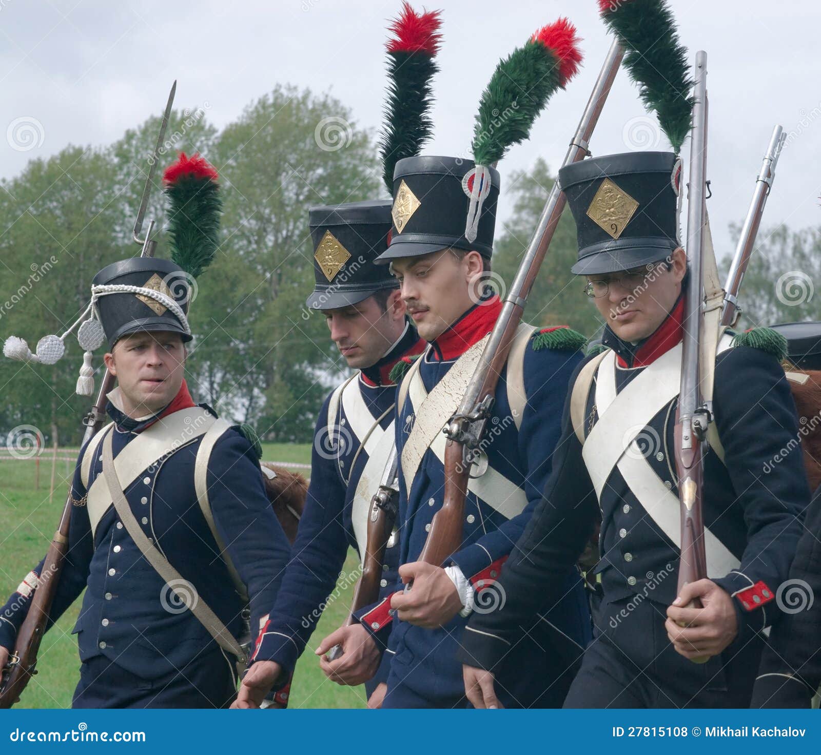 Les soldats de Napoleon photo stock éditorial. Image du napoléon - 27815108