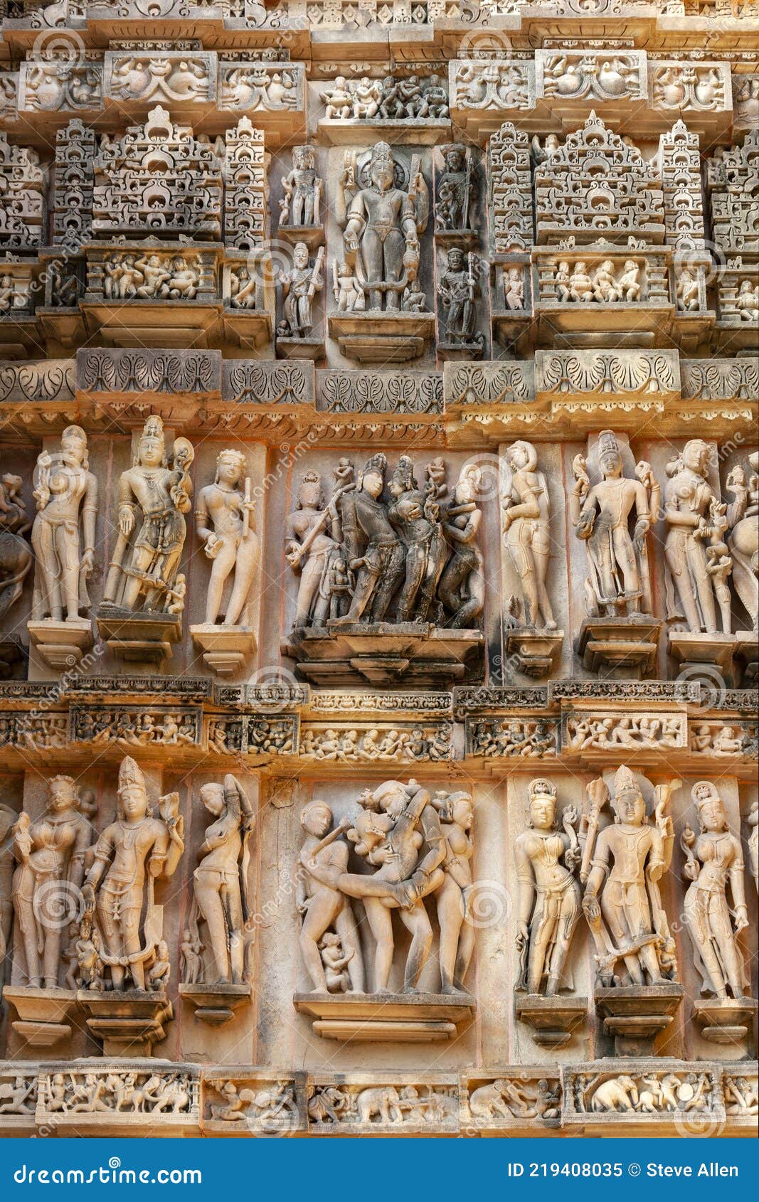Les Temples De Khajuraho Inde Image Stock Image Du Patrimoine Asie
