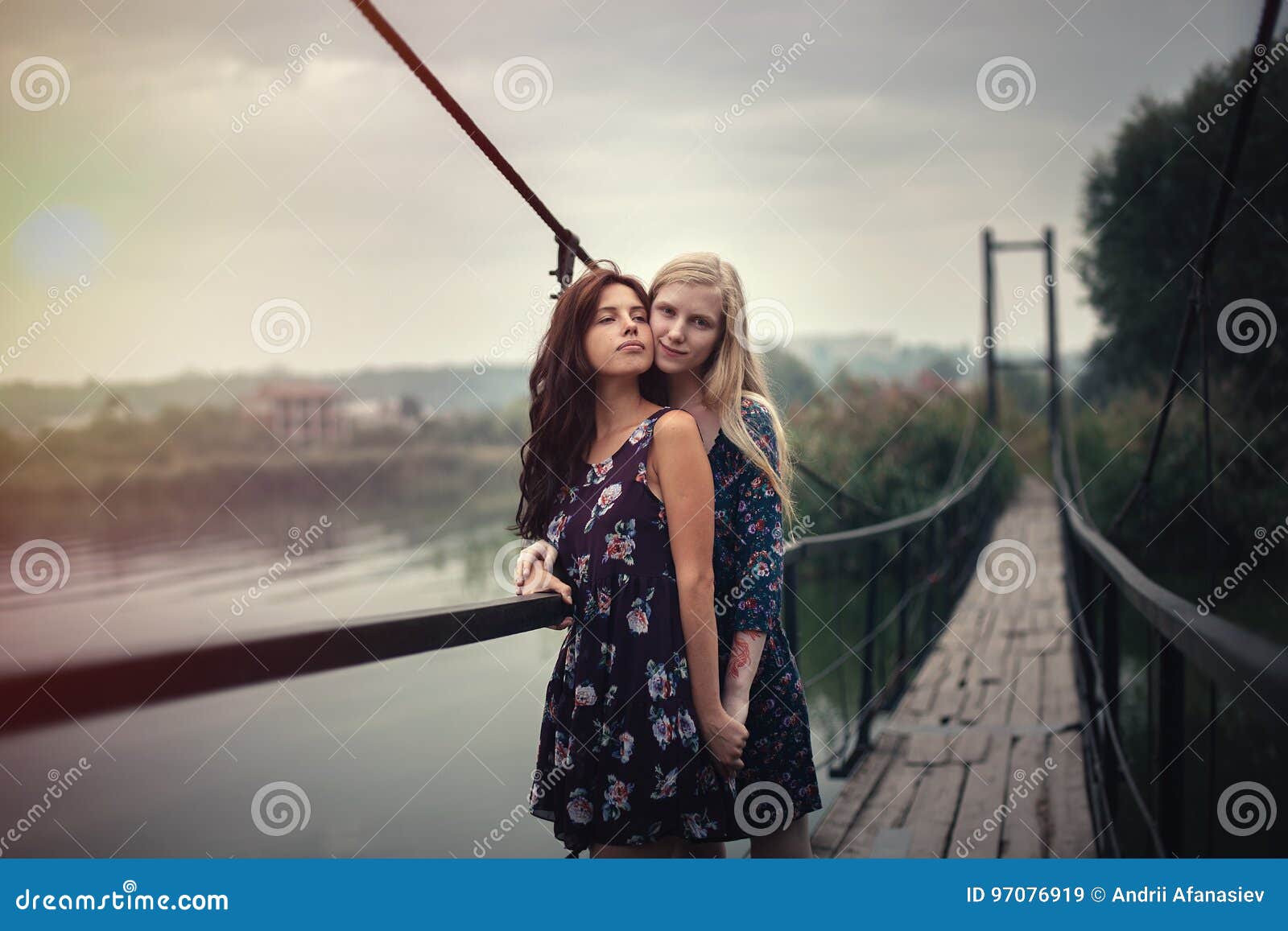 Lesbian Couple Together Outdoors Concept Stock Image Image Of Adult