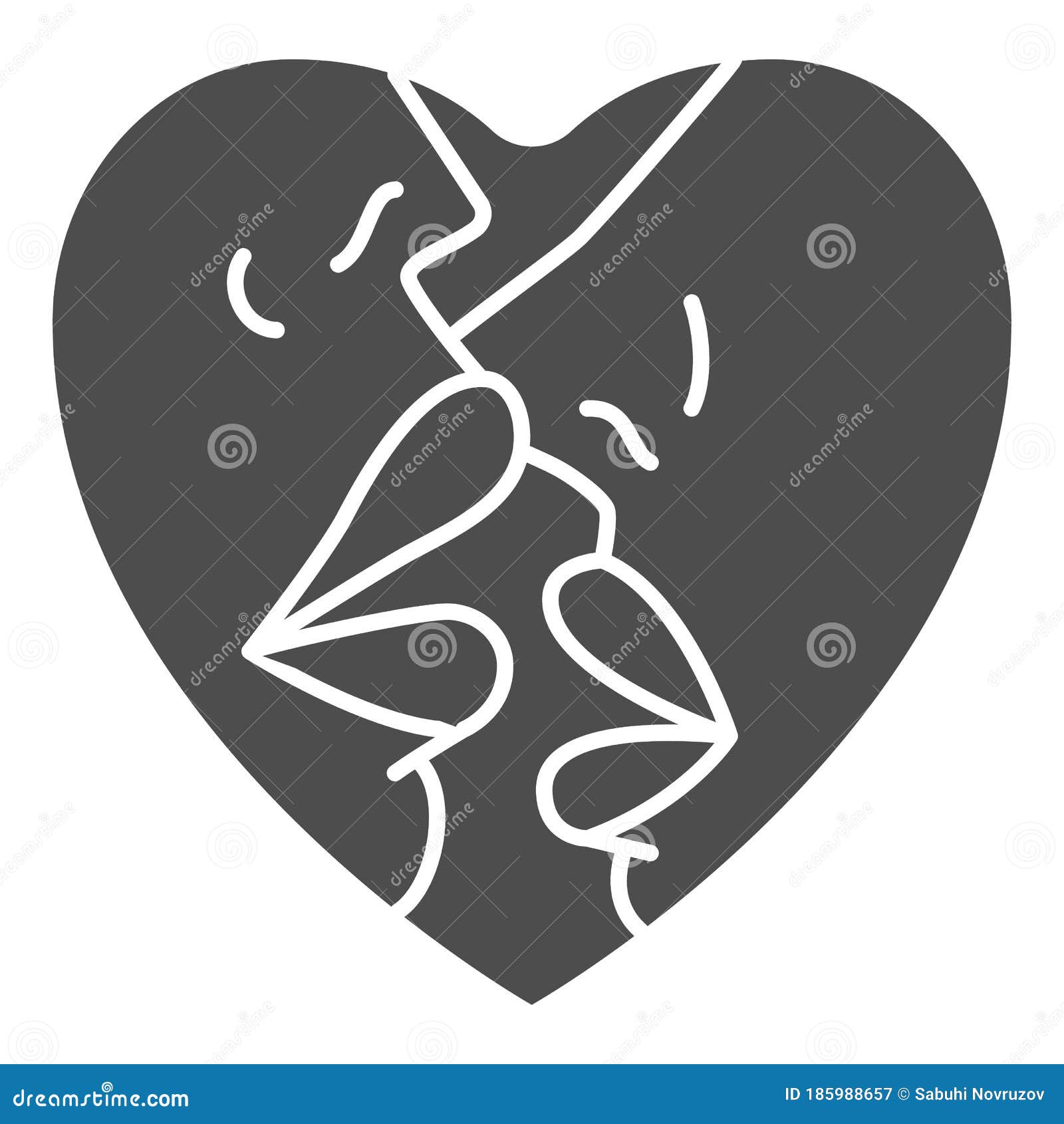 Lesbian Kiss Solid Icon Woman Love Concept Lesbian Couple Sign On