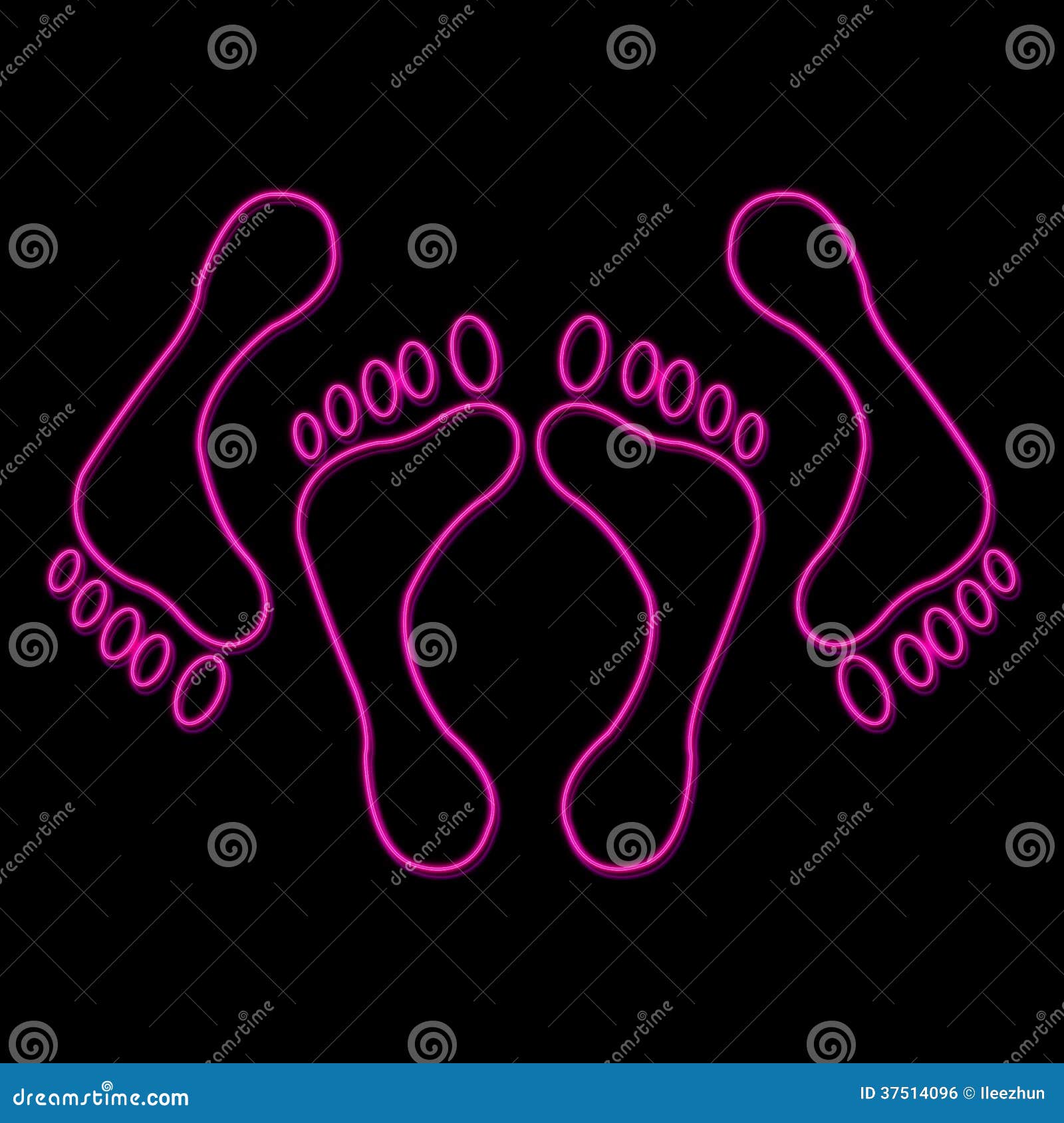 Lesbian Sex Black Neon Stock Illustration Illustration Of Relationship