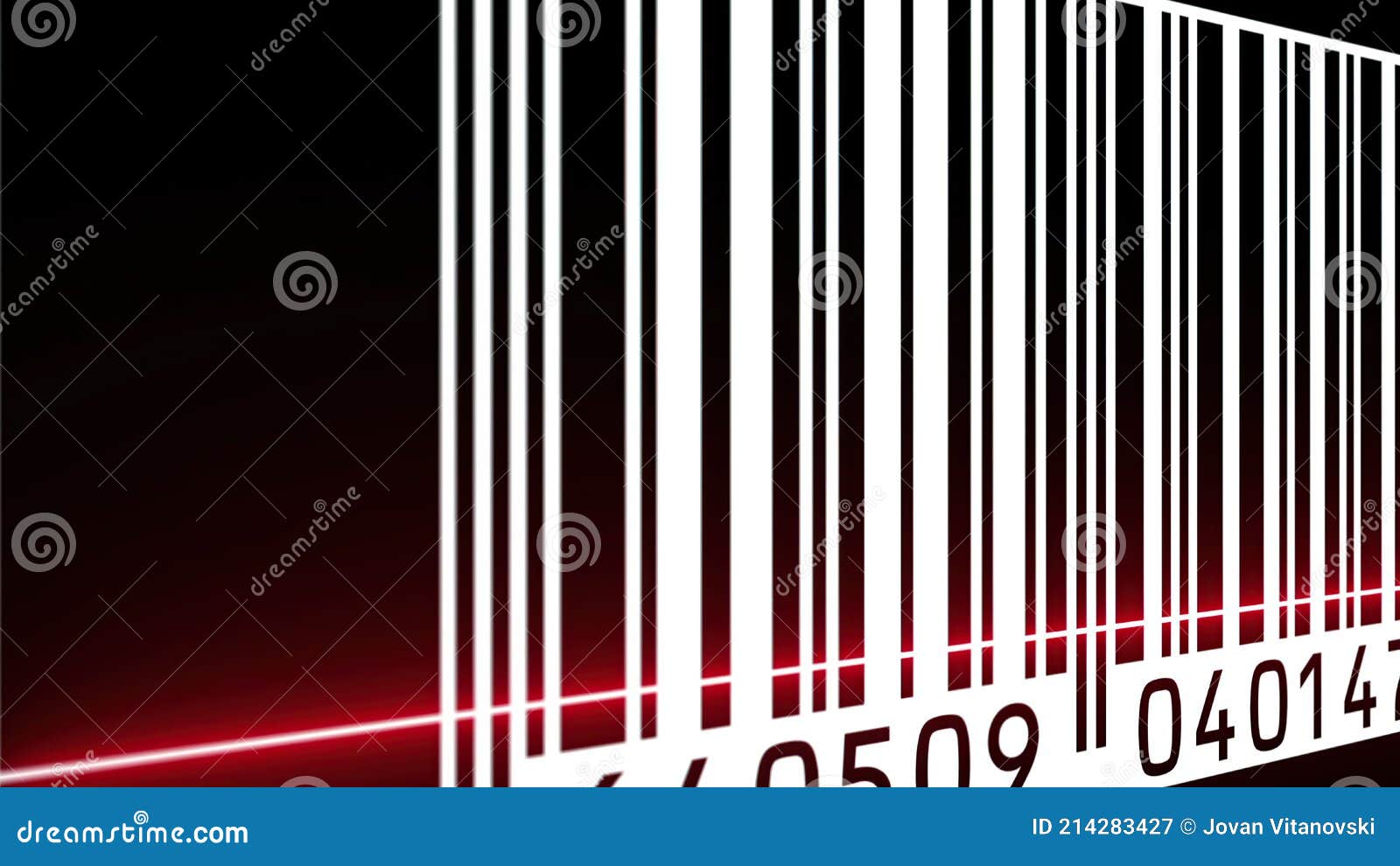 Lesen eines Strichcodes stockbild. Bild von zeile, code - 214283427