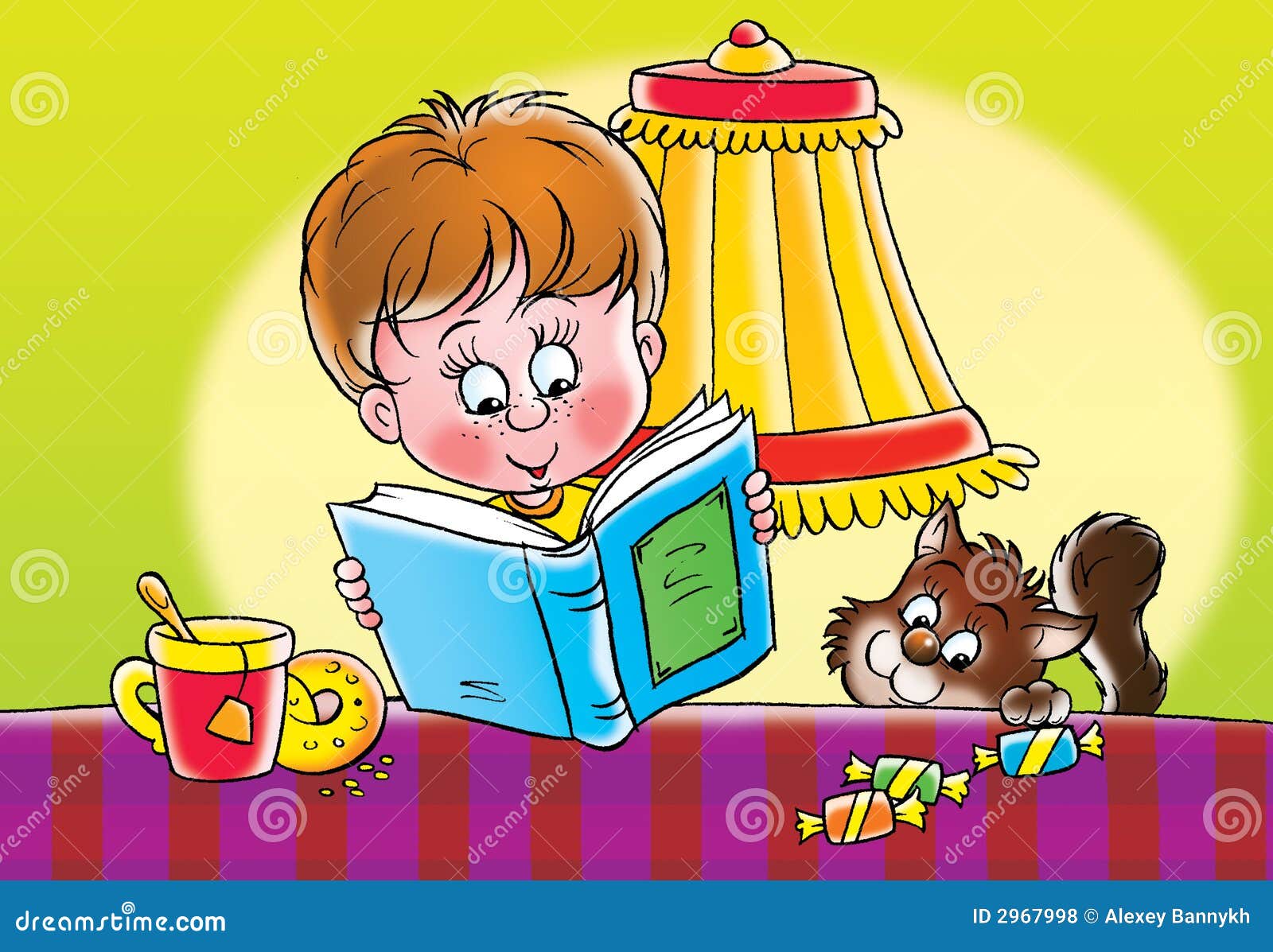 Leser stock abbildung. Illustration von junge, kunst, künstlerisch ...