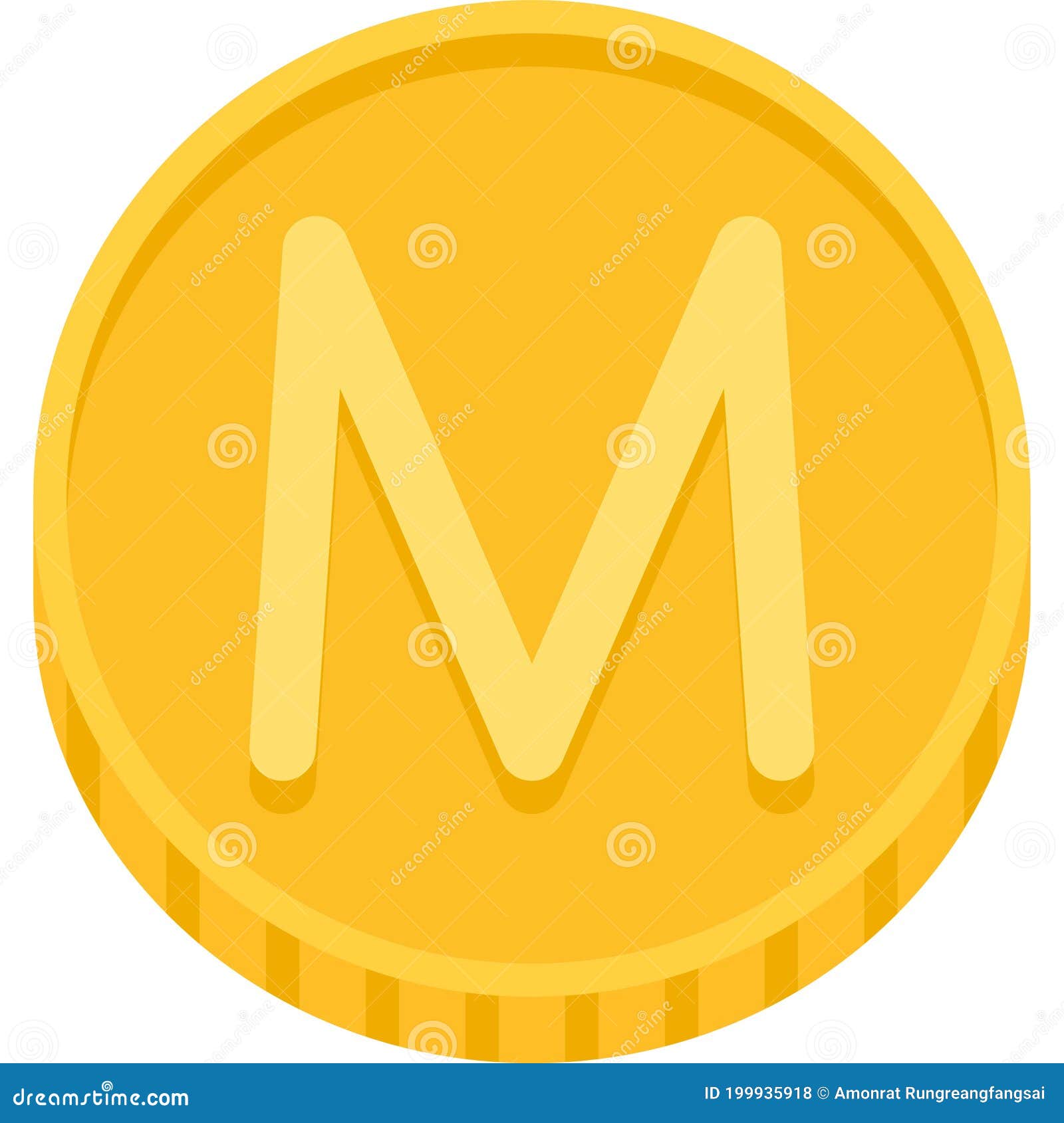 Lesotho Loti Coin, Currency of the Kingdom of Lesotho Stock Vector ...