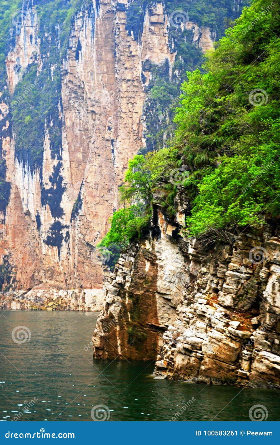 Lesser Three Gorges, Daning River China Stock Image - Image of china ...