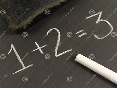 Lesson stock photo. Image of math, chalk, children, school - 29408