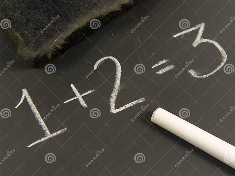 Lesson stock photo. Image of math, chalk, children, school - 29408