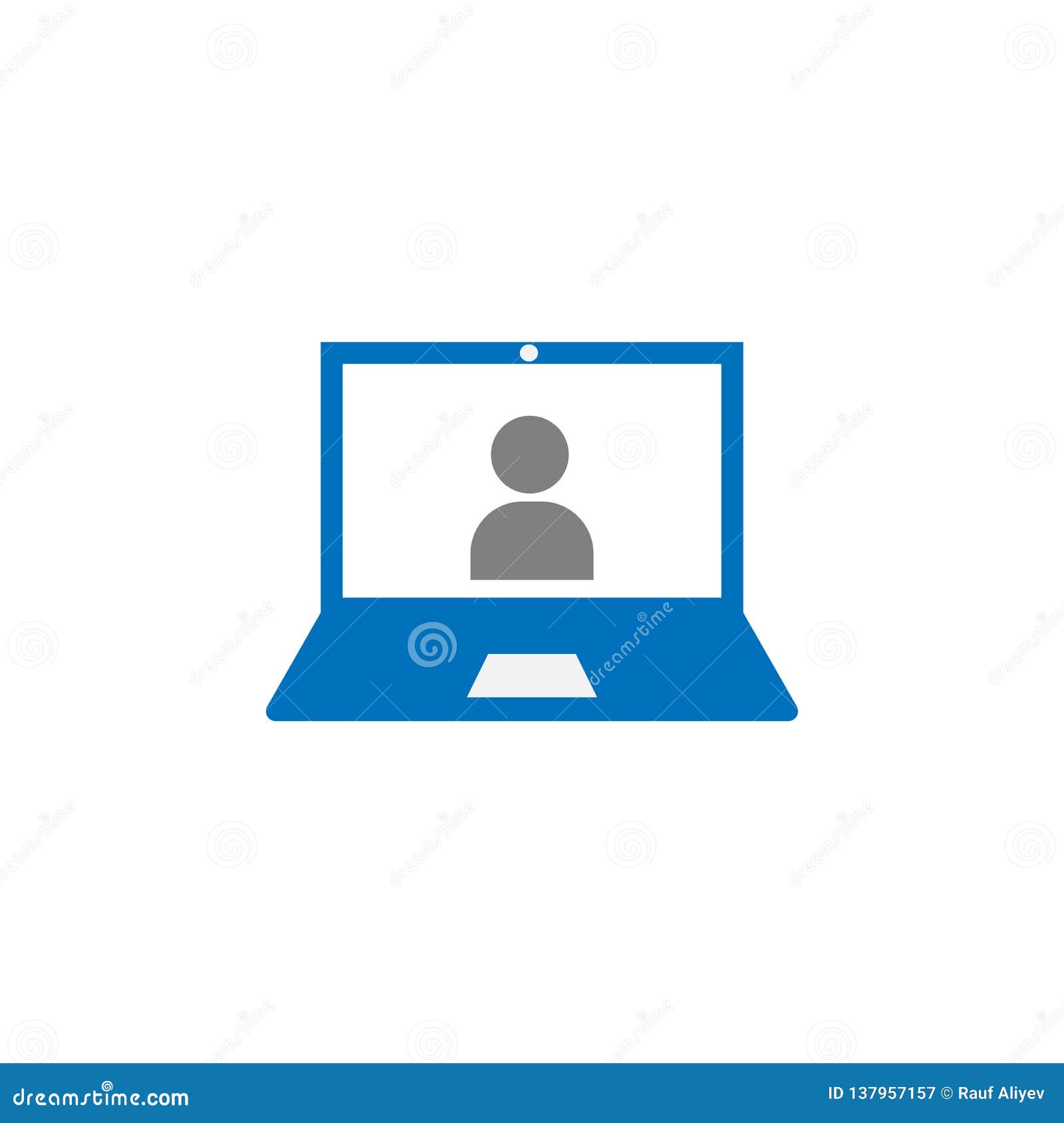 Lesson and Computer Icon. Element of Education Icon for Mobile Concept ...