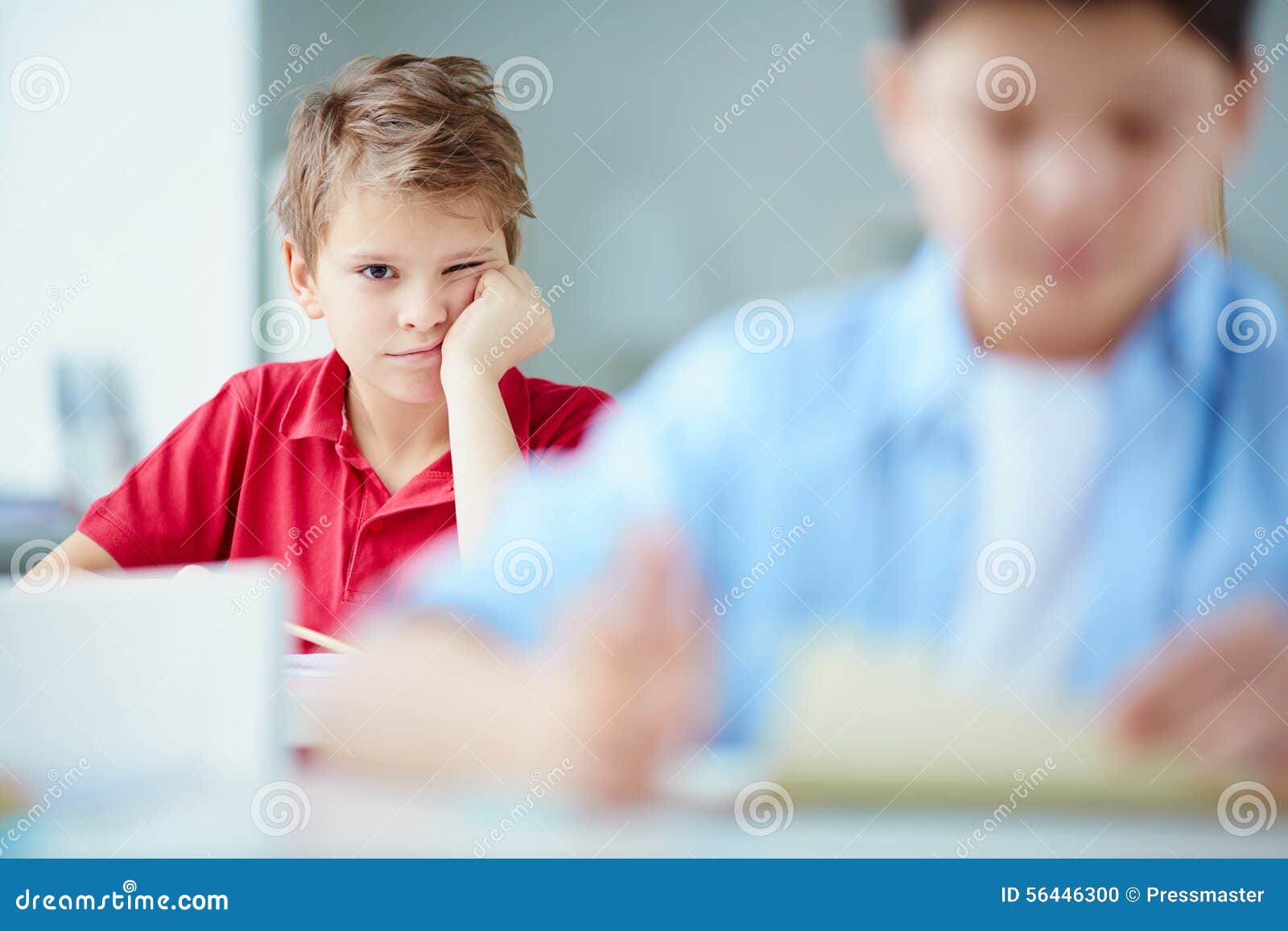 Lesson is dull stock photo. Image of idea, classmate - 56446300