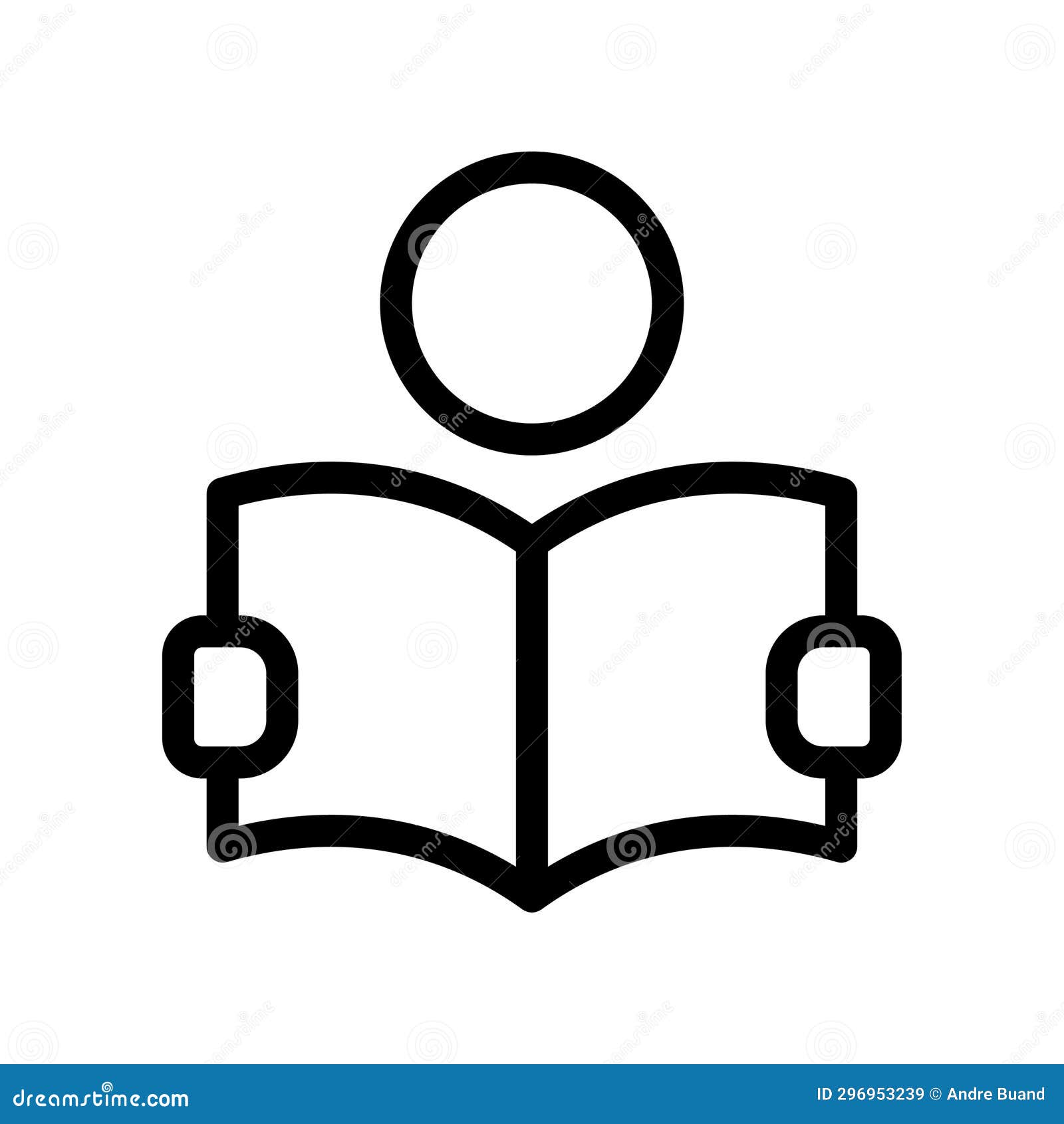 Lesson Line Icon Illustration Vector Graphic Stock Vector ...