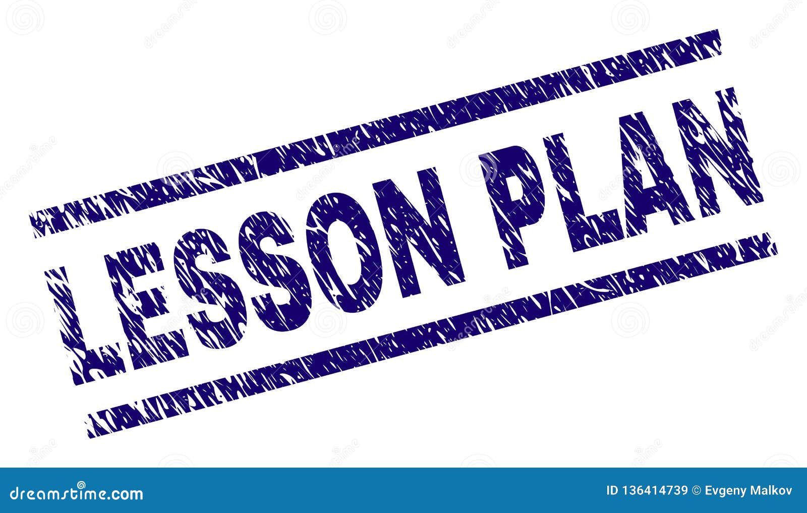 Scratched Textured LESSON PLAN Stamp Seal Stock Vector - Illustration ...