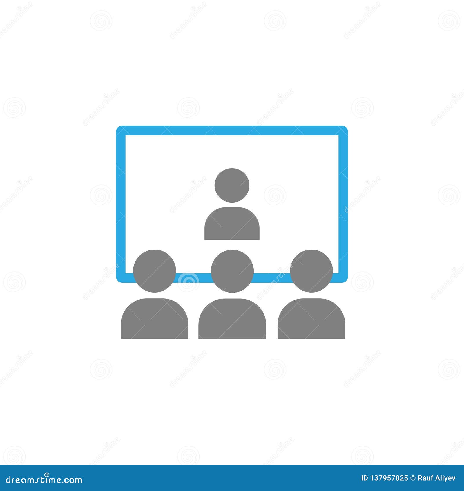 Lesson and Pupils Icon. Element of Education Icon for Mobile Concept ...