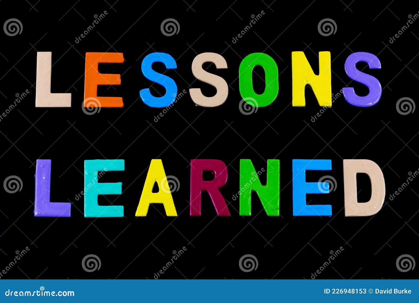 Lessons Learned Experience Knowledge Wisdom Ambition Training Success ...