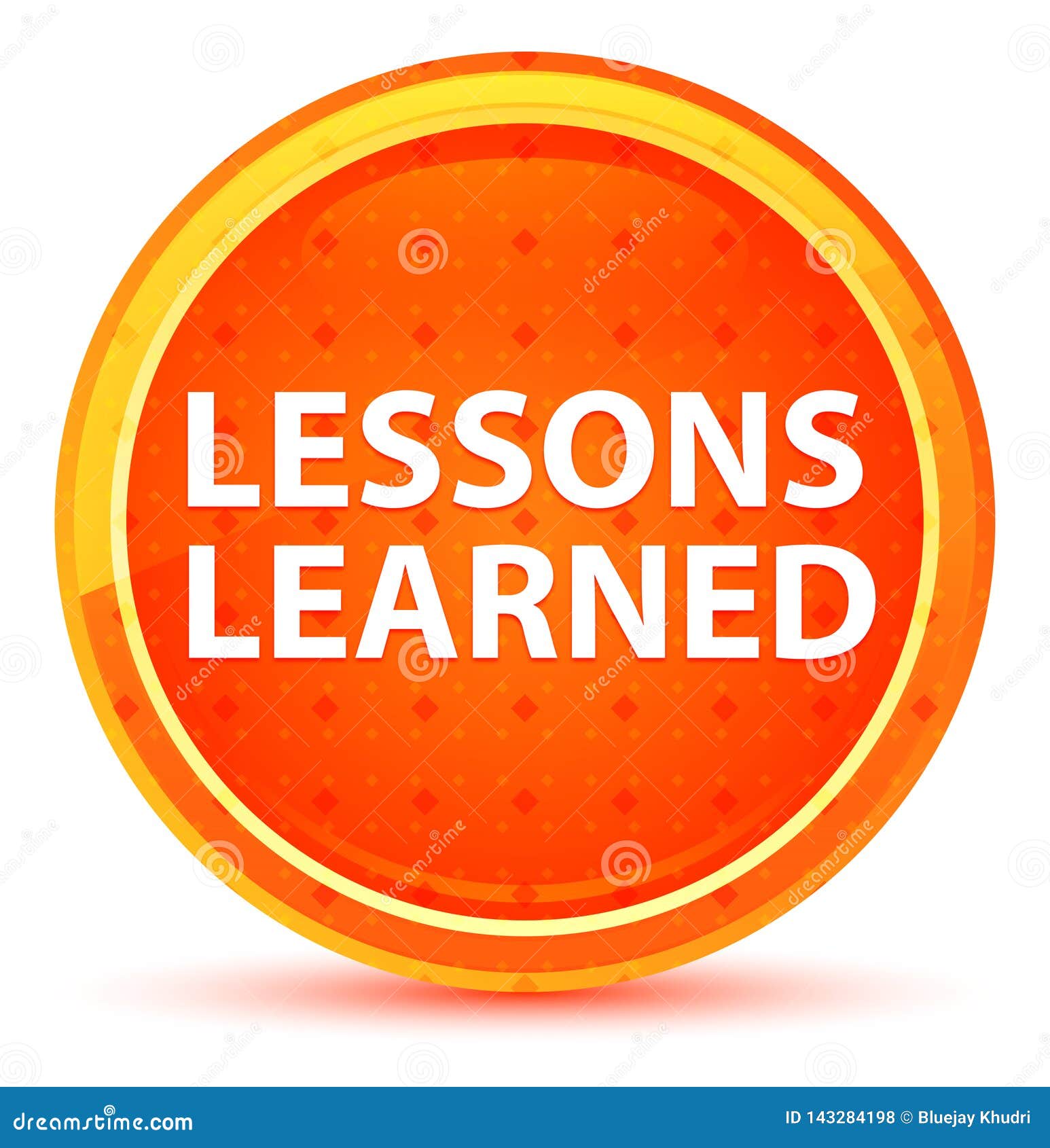 Lessons Learned Modern Flat Design Blue Abstract Background Royalty ...