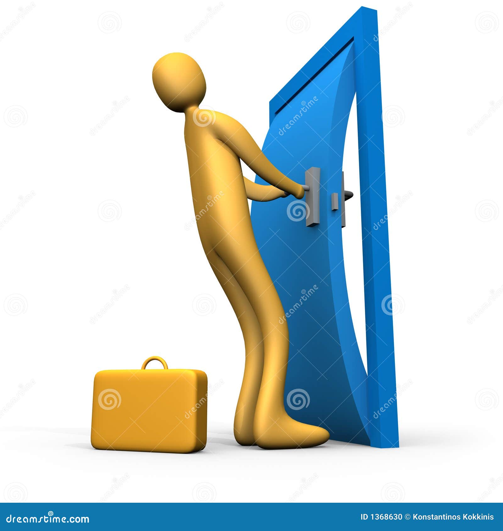 Let me in stock illustration. Illustration of locked, block - 1368630