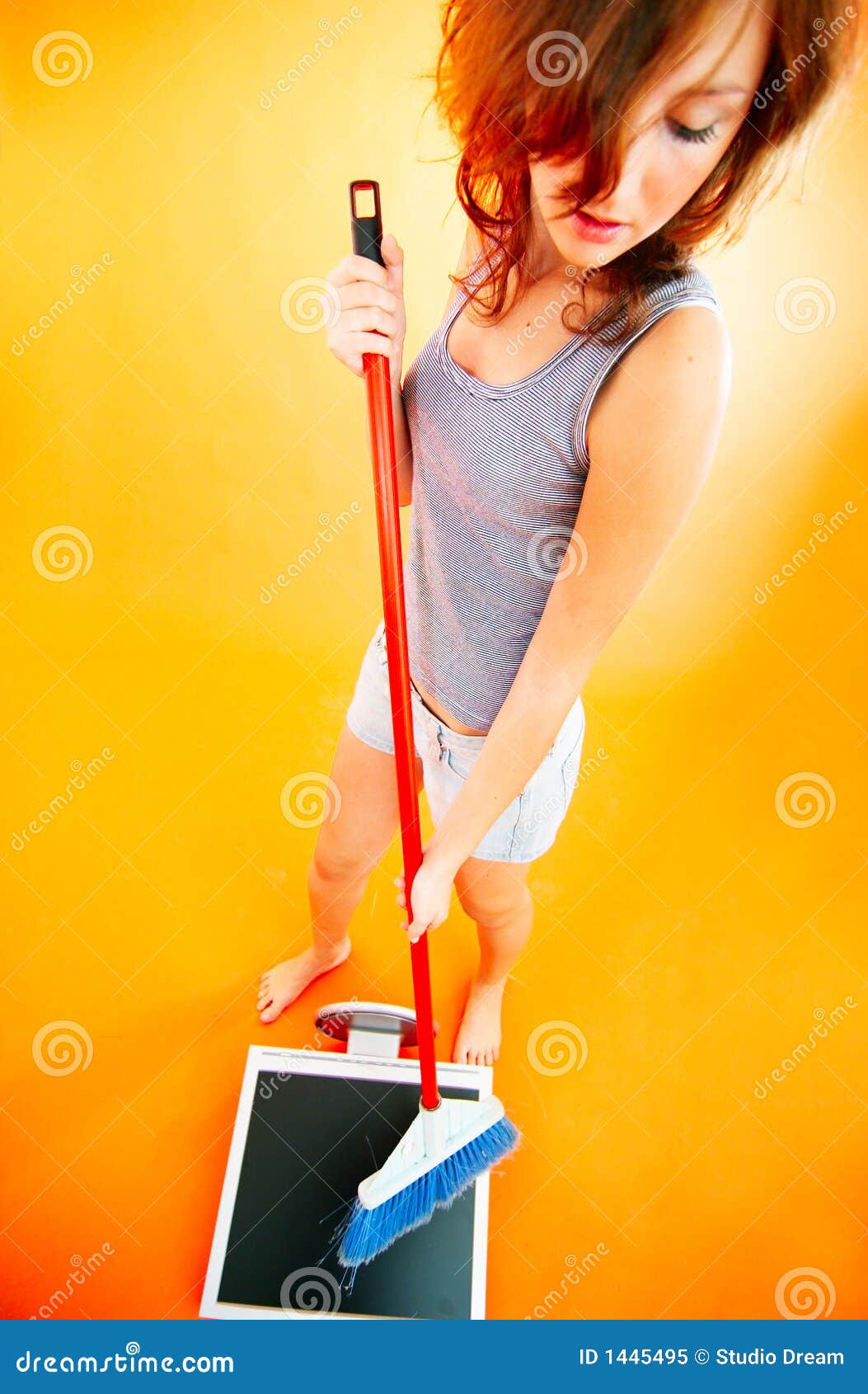 Let me clean you. stock image. Image of perish, love, dislike - 1445495