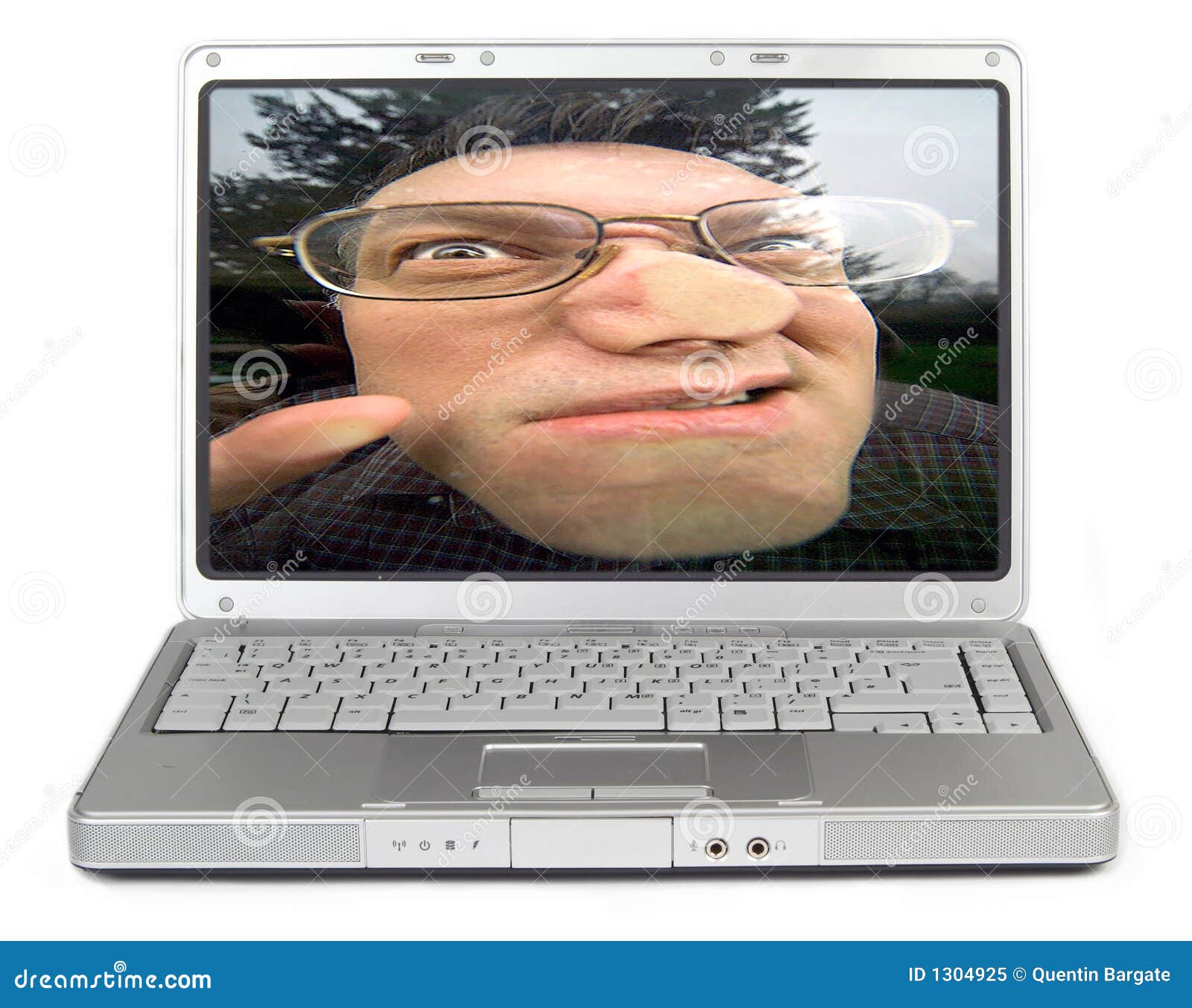 Let Me Out! - a Computer Night Stock Image - Image of wide, screen: 1304925