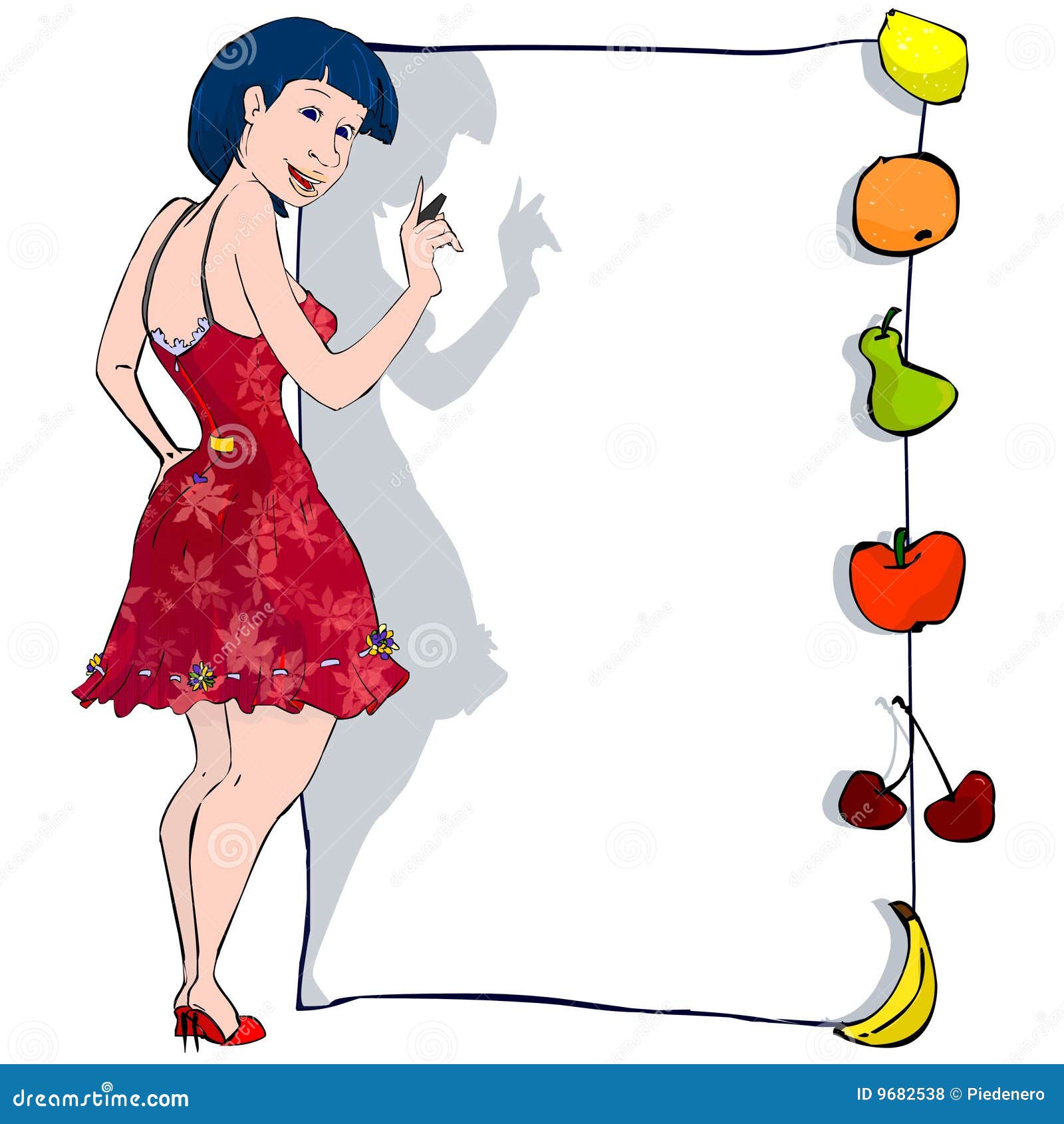 Let me sign this stock illustration. Illustration of food - 9682538