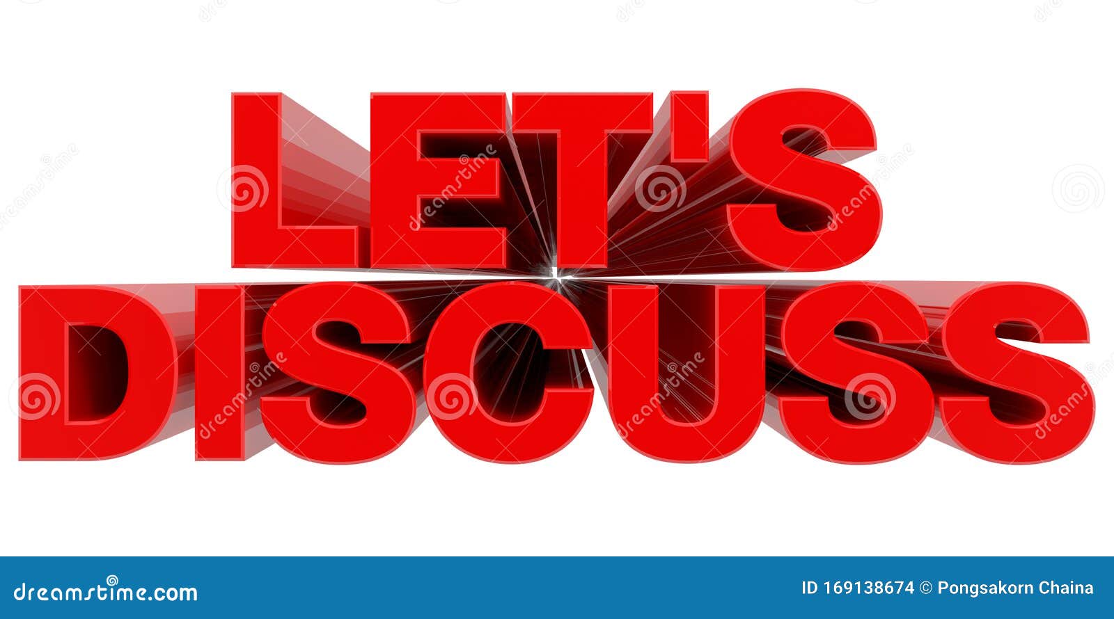 LET`S DISCUSS Word on White Background 3d Rendering Stock Illustration ... LET`S DISCUSS Word on White Background 3d Rendering Stock Illustration ...
