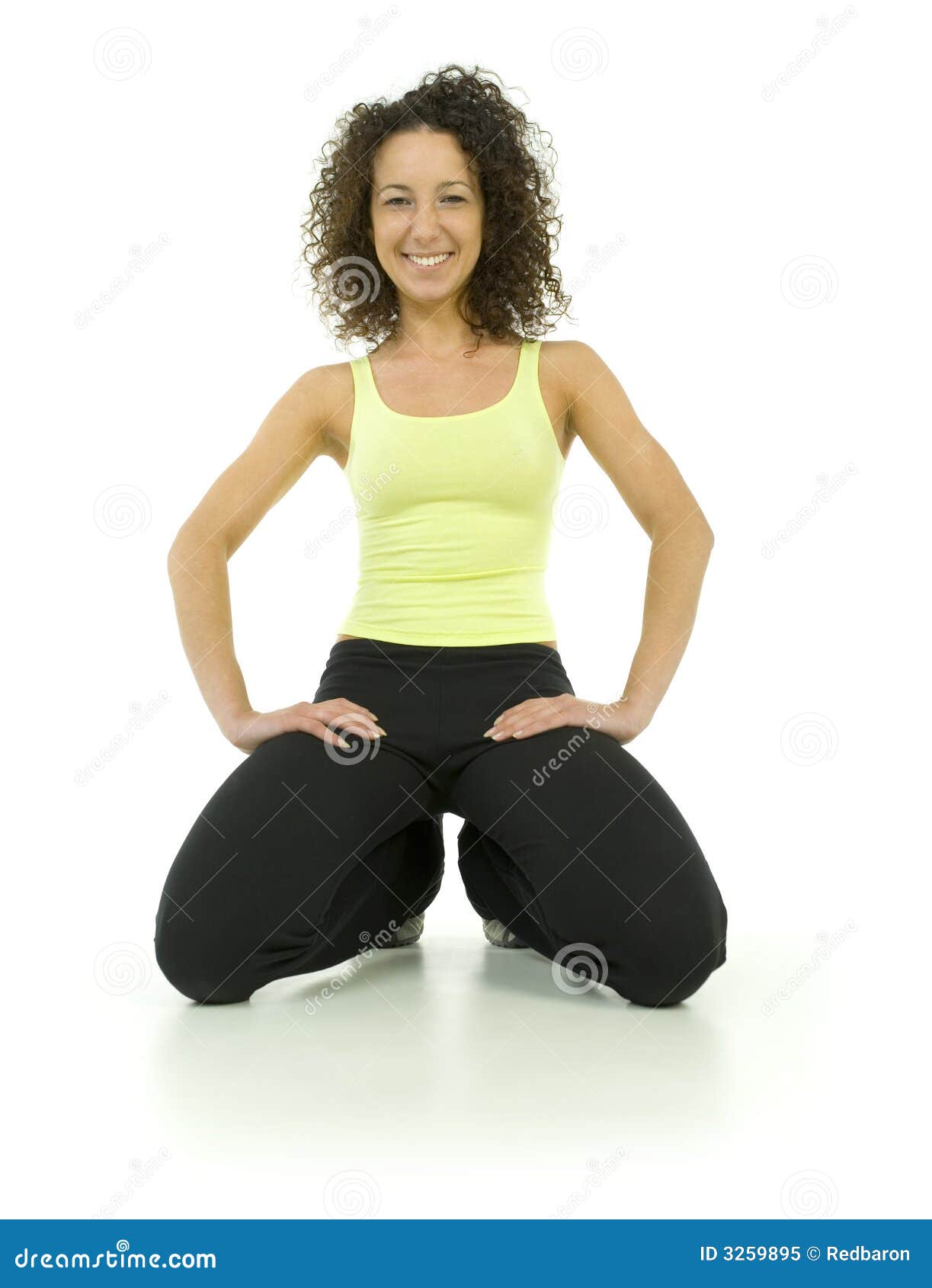 Let s do some exercise! stock image. Image of rest, kneel - 3259895