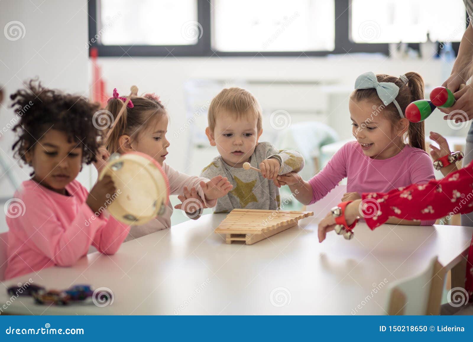 Let`s make some noise stock photo. Image of ethnicity - 150218650