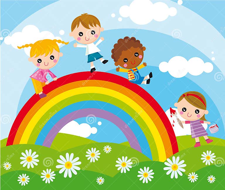 Let s play together! stock vector. Illustration of kids - 8309938