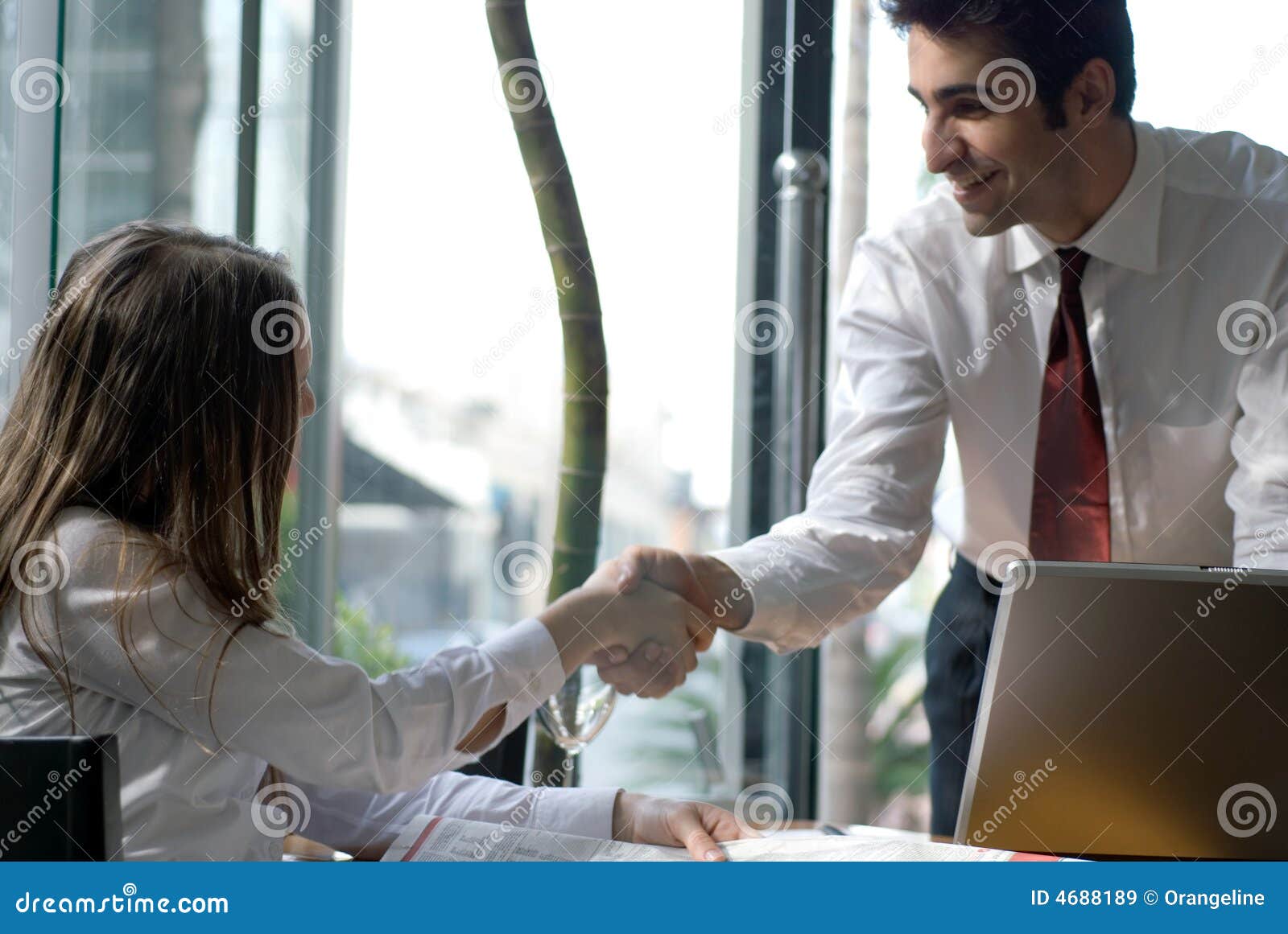 Let s Shake on it stock image. Image of teamwork, standing - 4688189
