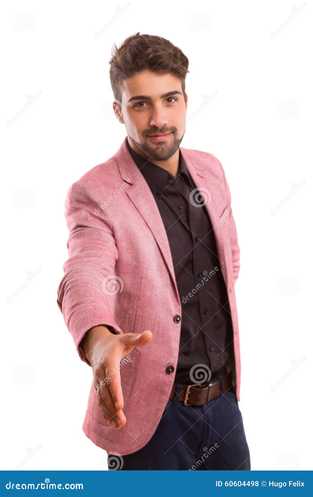 Let s shake it! stock photo. Image of gesture, greeting - 60604498