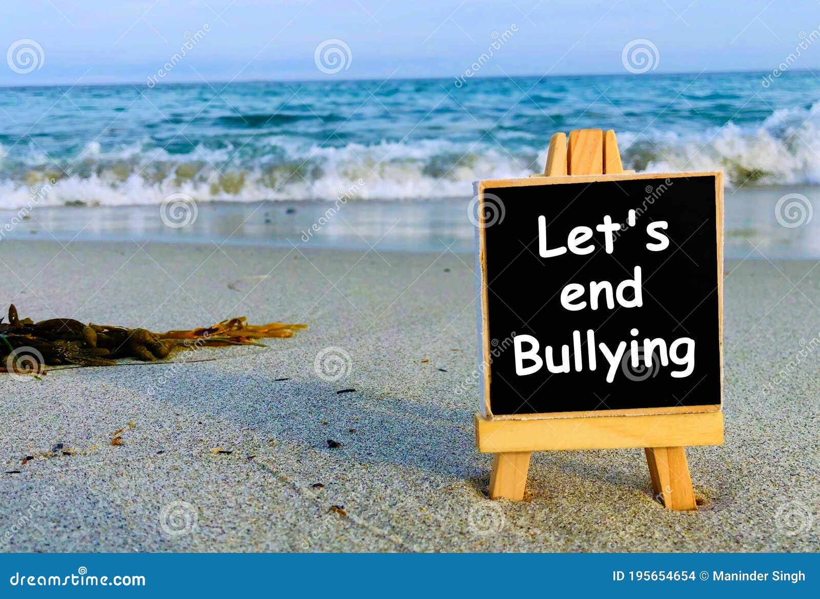 Let`s stop bullying. stock photo. Image of shot, beach - 195654654 Let`s stop bullying. stock photo. Image of shot, beach - 195654654